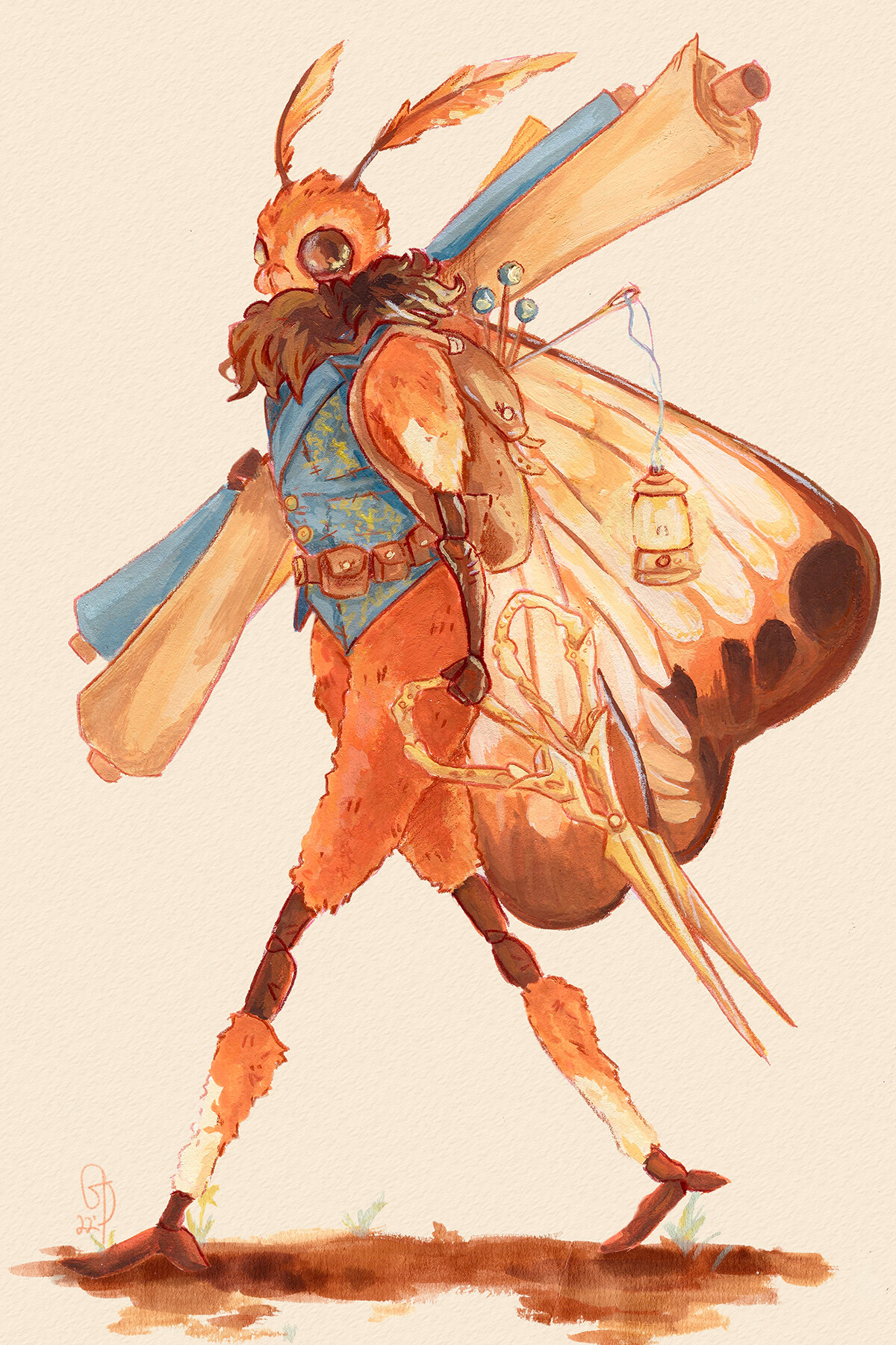 ArtStation - Ifer, DND 5e Charcater Concept