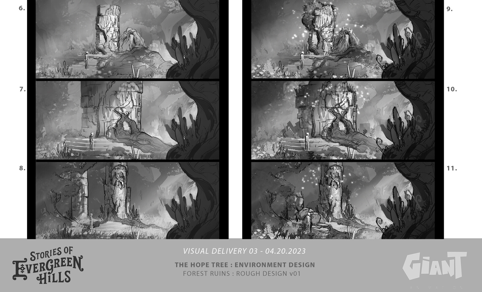 Fabia Sans - The Spark Tree - Stories of Evergreen Hills: Magic forest