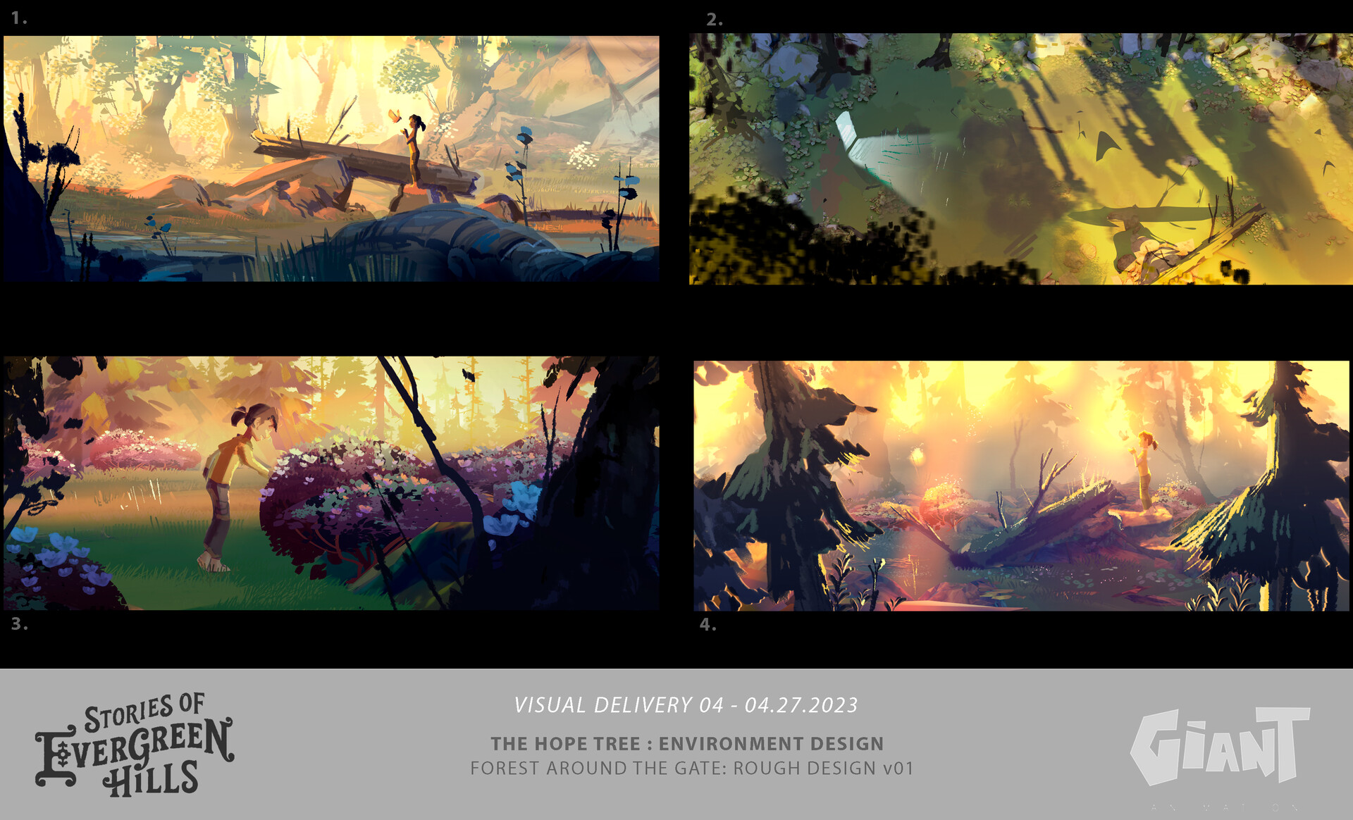 Fabia Sans - The Spark Tree - Stories of Evergreen Hills: Magic forest