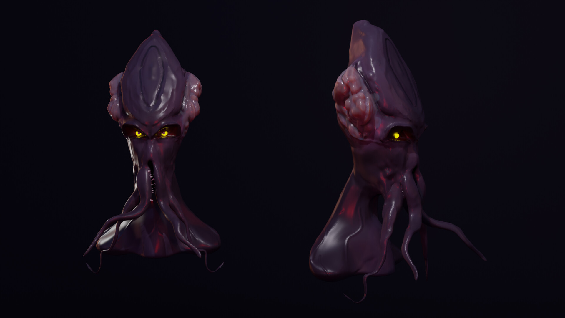 ArtStation - BG3 Illithid [Mind Flayer]