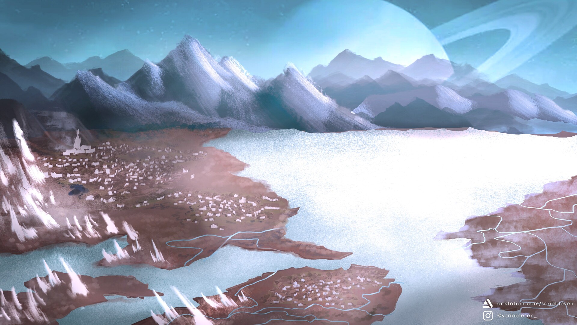 ArtStation - Foreign Planet [Environment Concept]