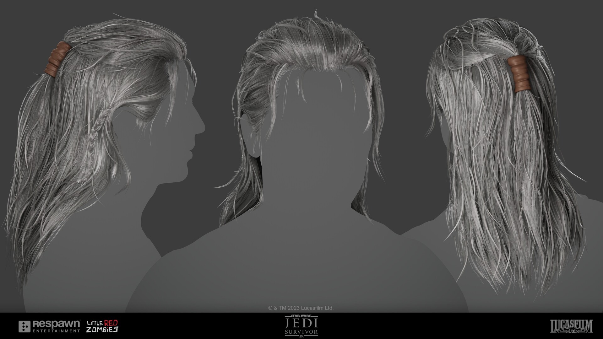 LITTLE RED ZOMBIES - Star Wars Jedi: Survivor - Story Characters Hair