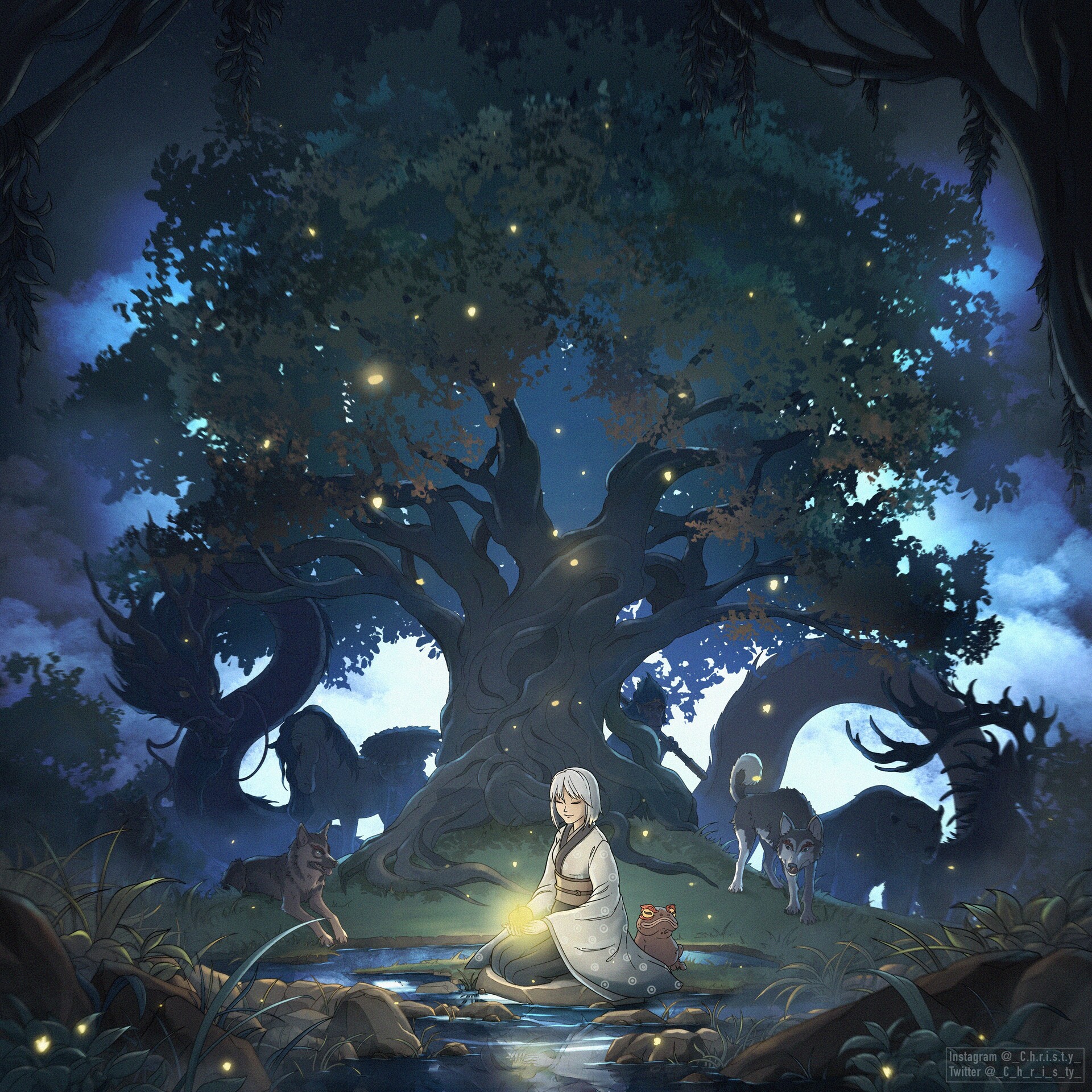 ArtStation - Magic forest