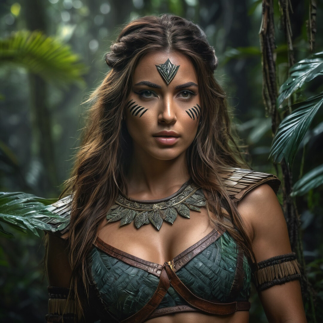 ArtStation - Amazon Woman Warrior I
