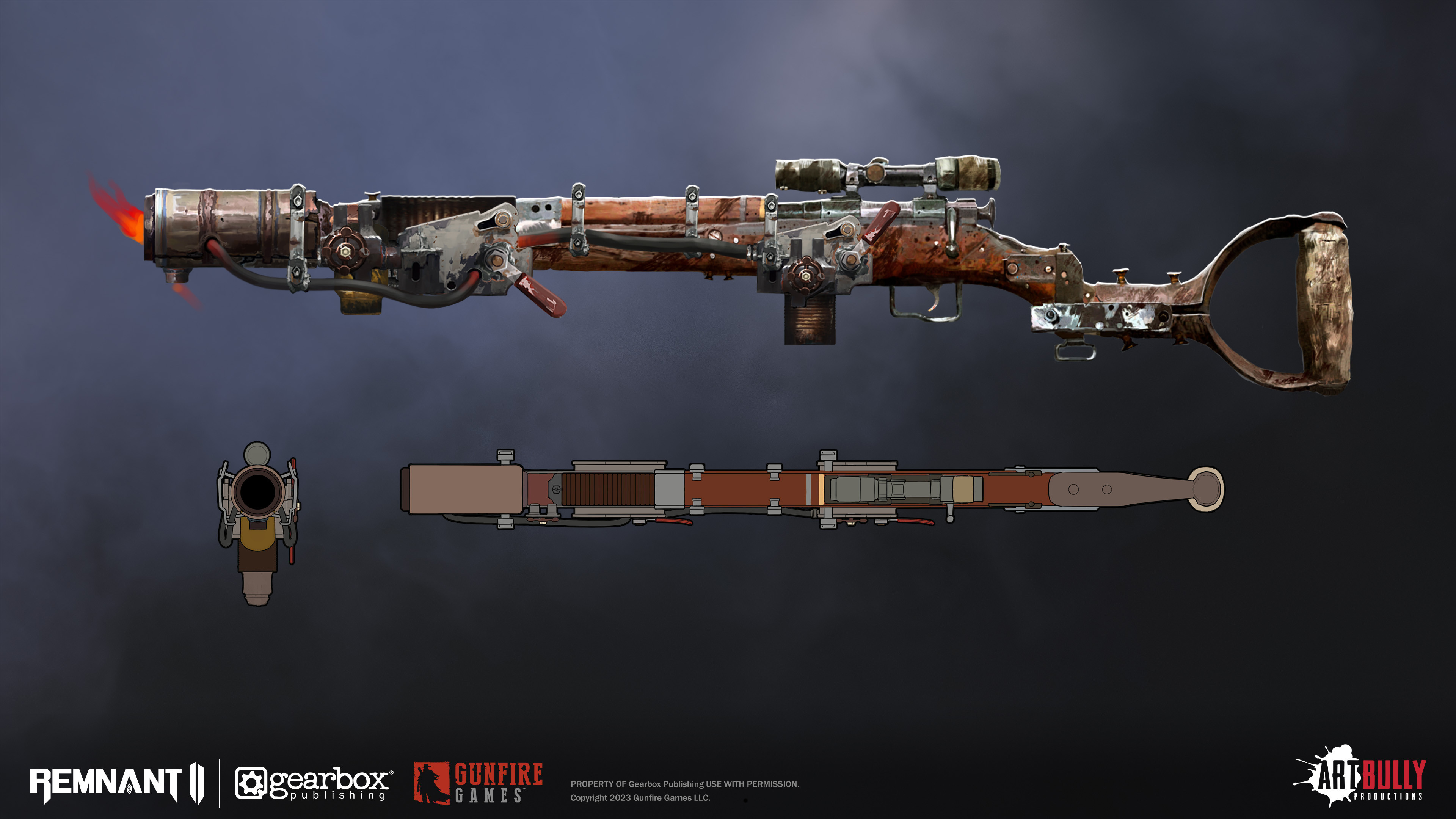 Art Bully Productions - Remnant 2 - Weapon Mods - Rifles