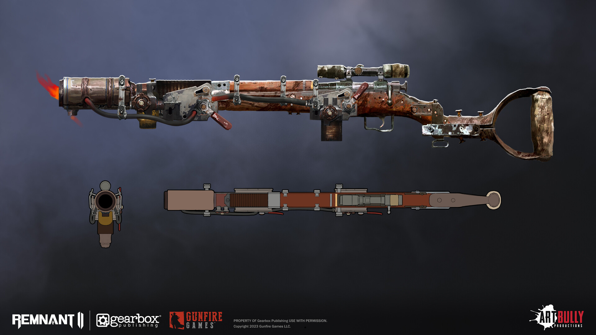 Art Bully Productions - Remnant 2 - Weapon Mods - Rifles