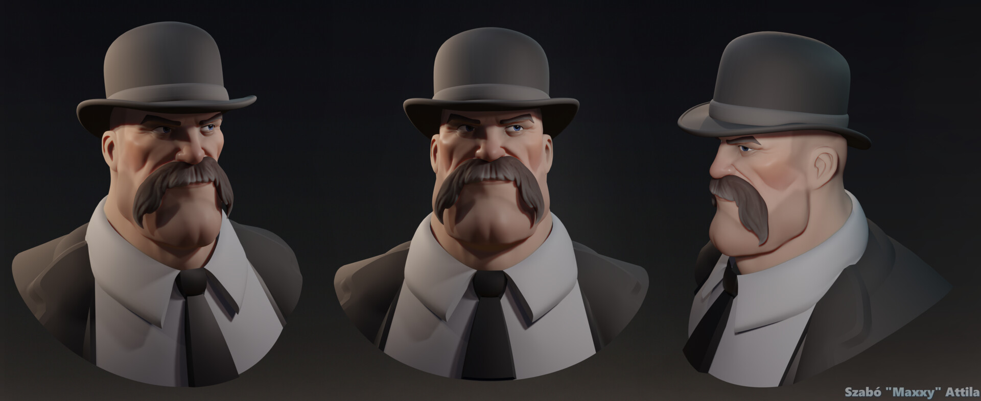 Szabó "Maxxy" Attila - TF2 - Bilious Hale Sculpt
