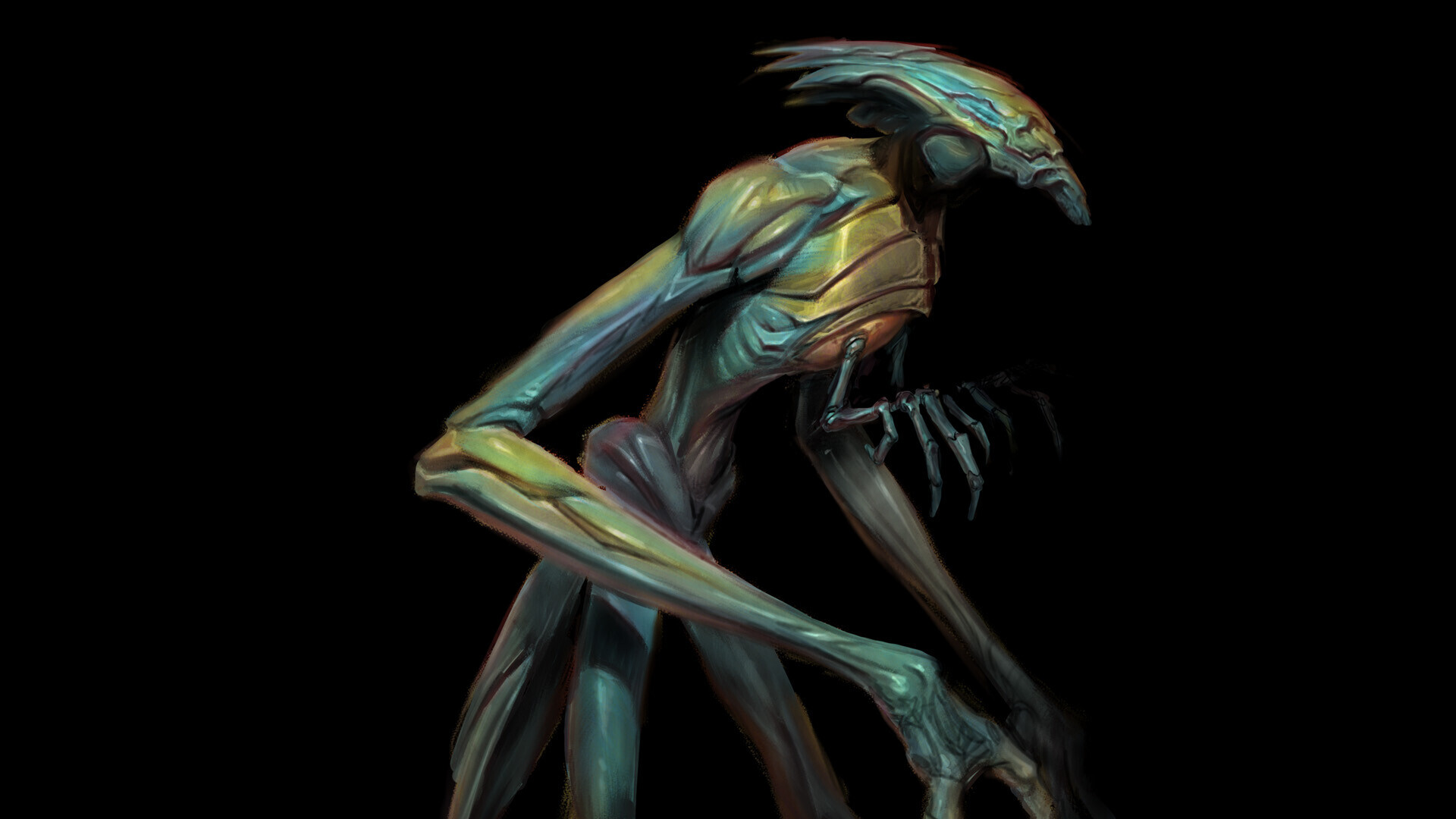 ArtStation - Elite Dangerous - Alien prelims