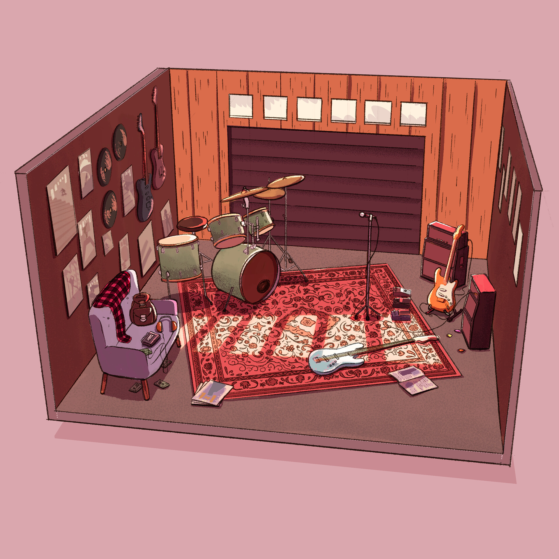 ArtStation - Rehearsal Garage