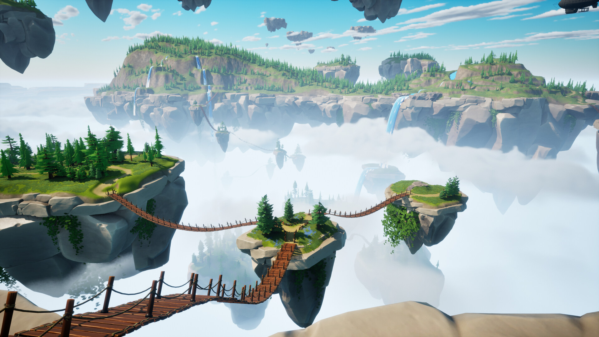 Marcus 'Glow' Rasmussen - Stylized Floating Islands