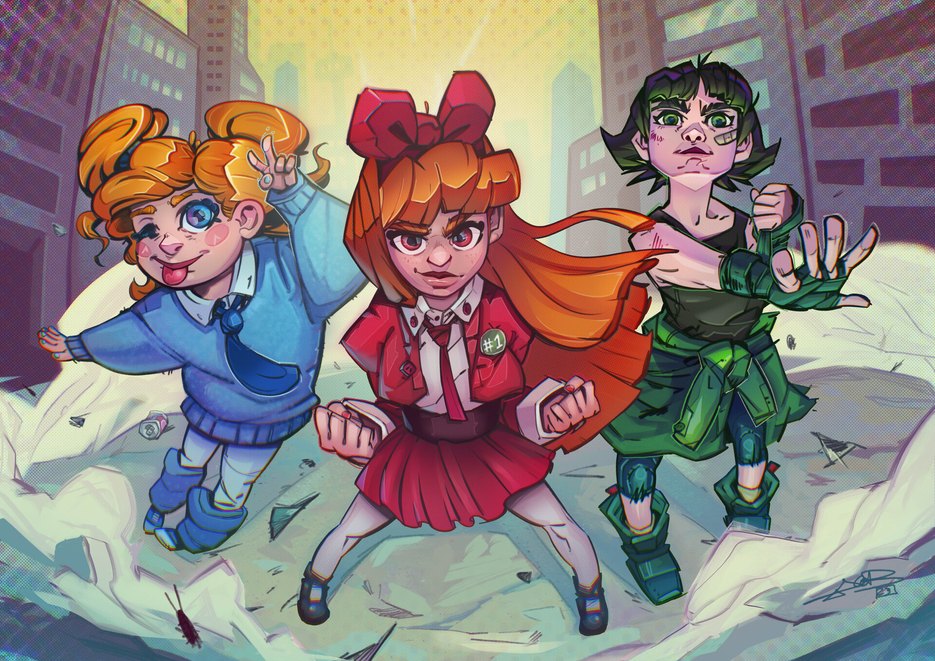 ArtStation - Powerpuffgirl _ Fan Art
