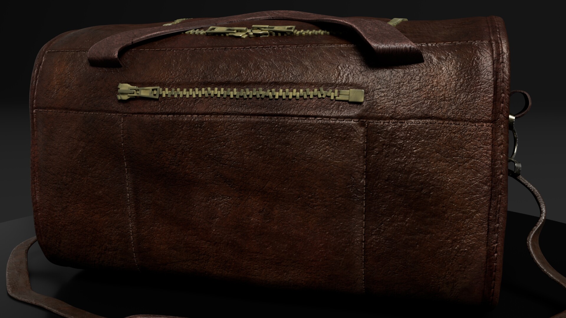 ArtStation - Leather Bag