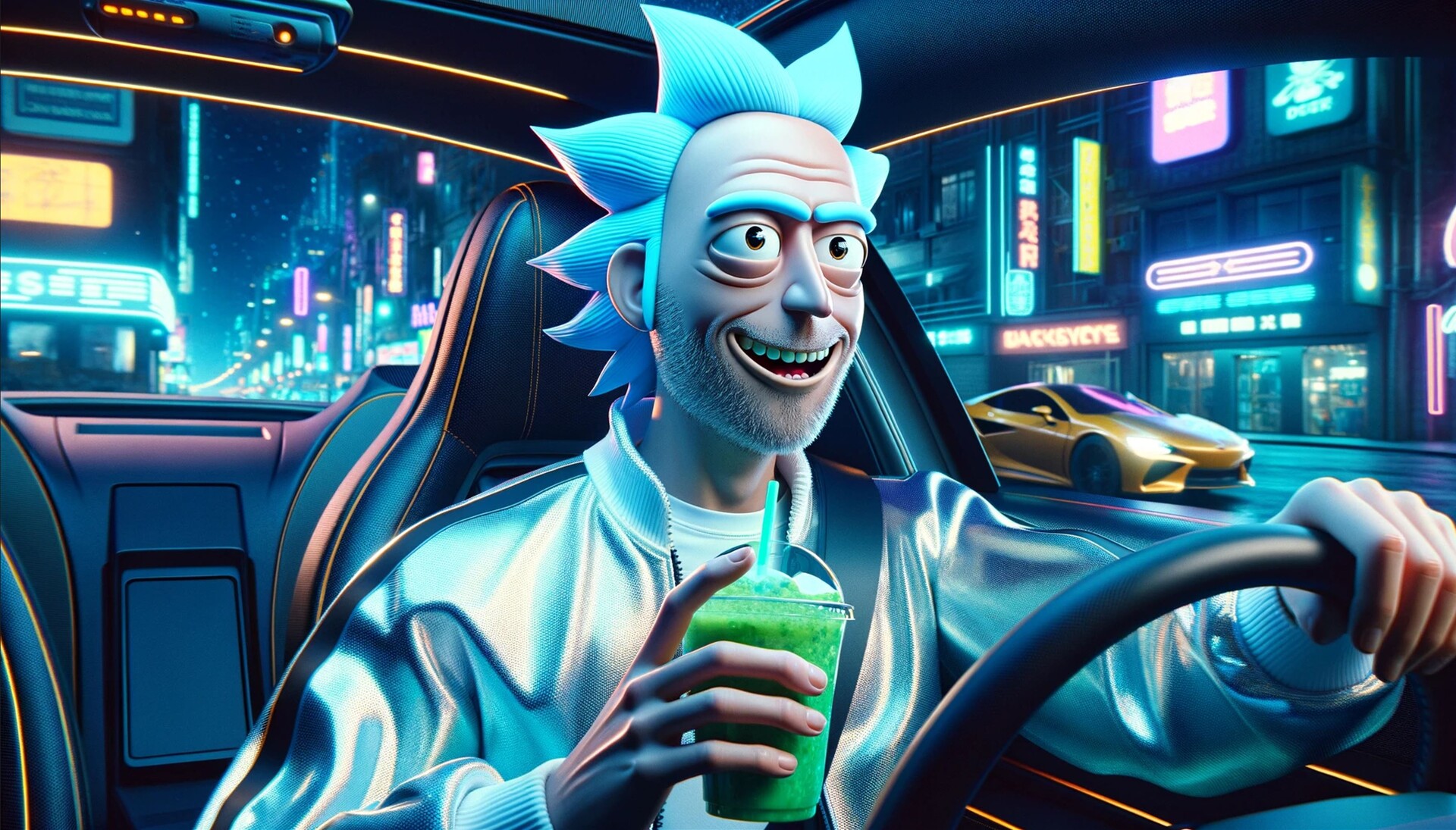 ArtStation - Cyberpunk 2077 Rick