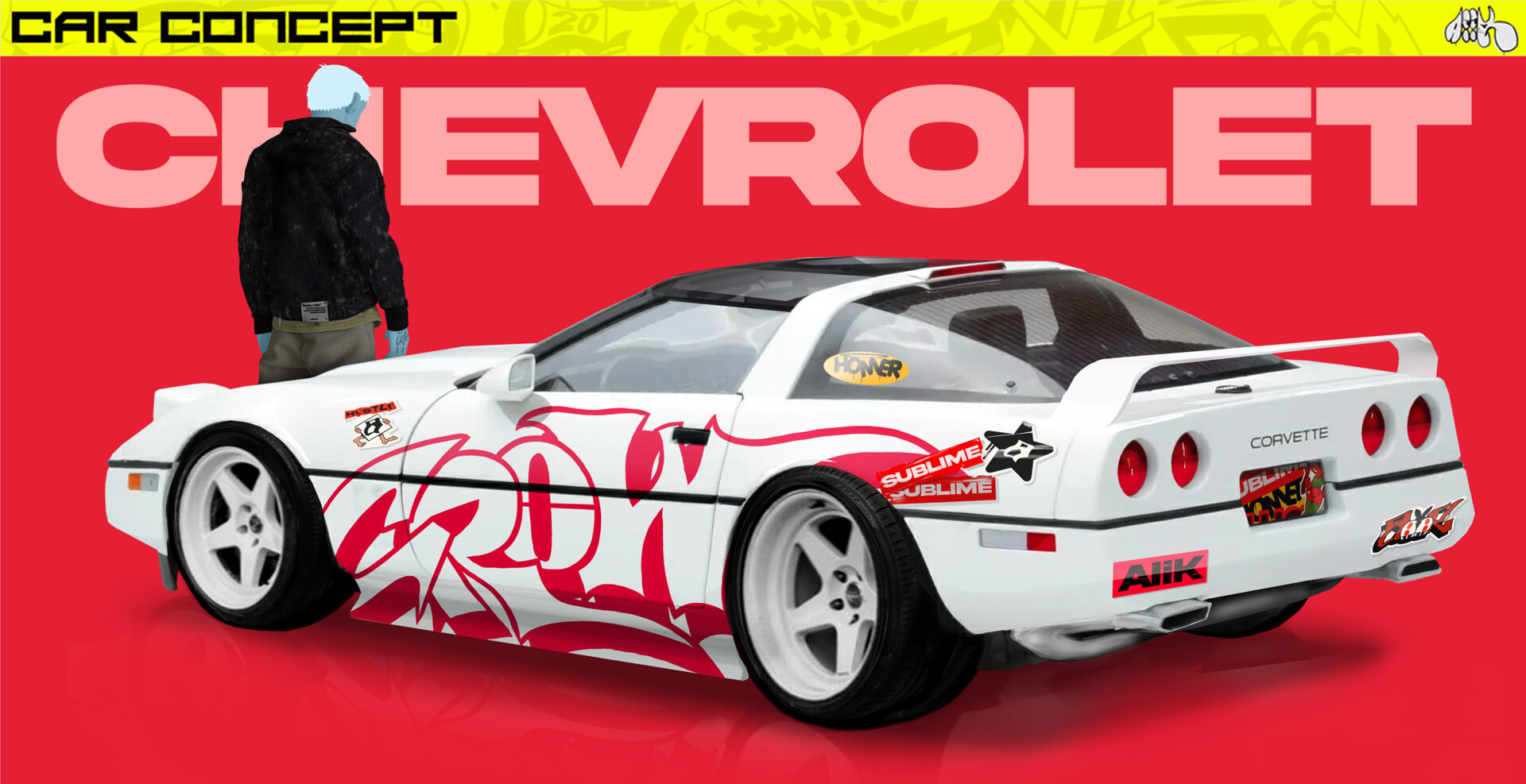 ArtStation - c4 corvette concept