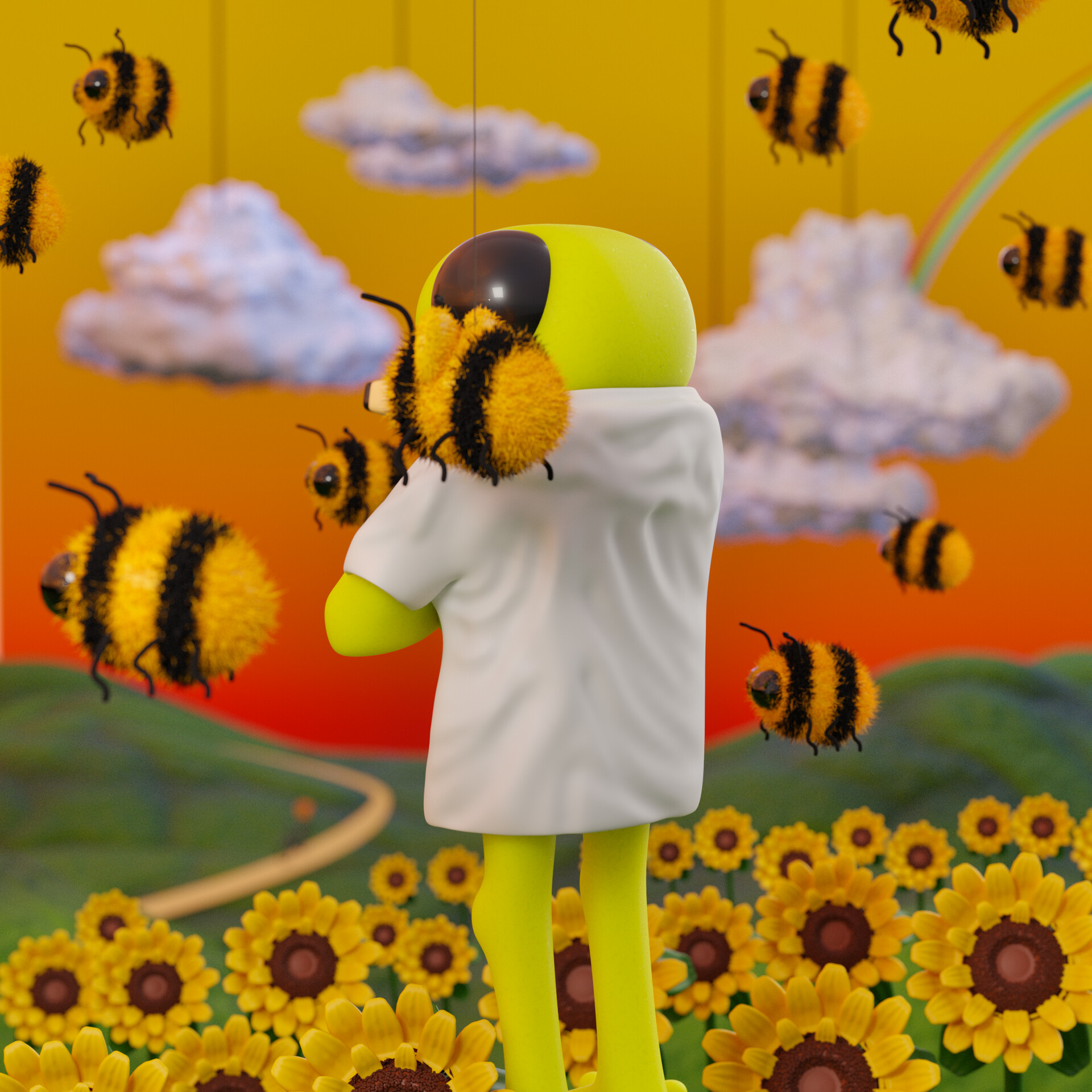 ArtStation - Scum Frog Flower Boy [Cover Cover Week #1]