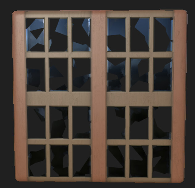 ArtStation - Warehouse Windows Texture