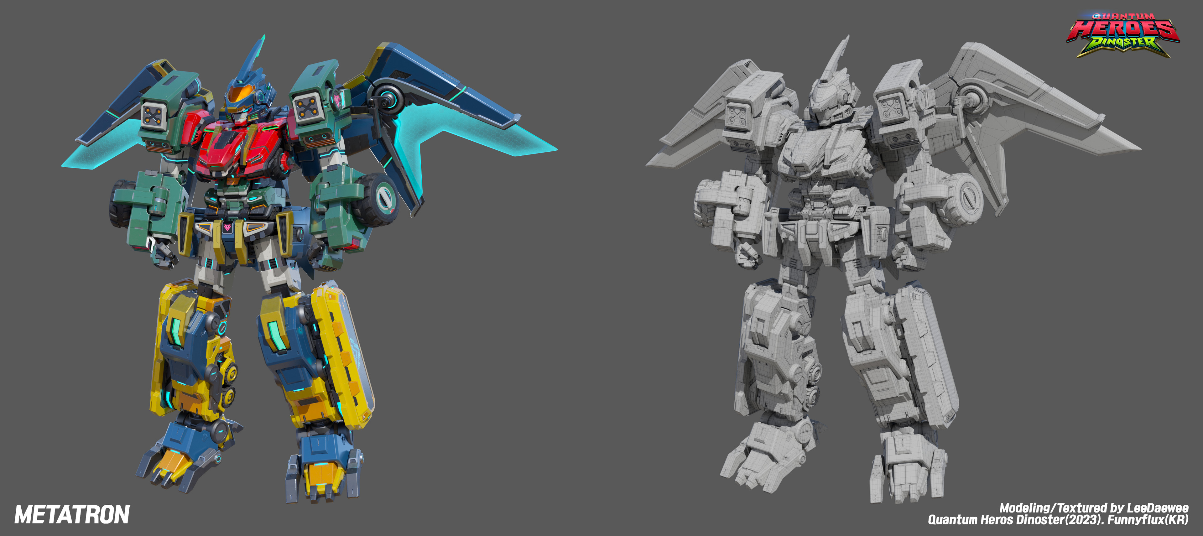 David Lee - QuantumHeros Dinoster - METATRON