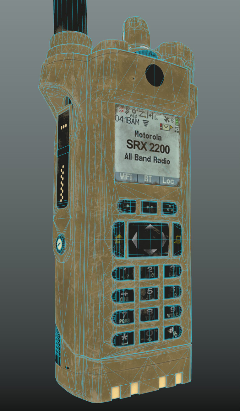 Julius Einstein - SRX-2200 Combat Radio.