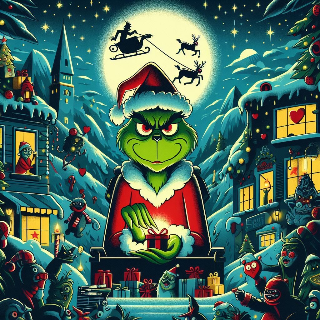 ArtStation - How the Grinch Stole Christmas