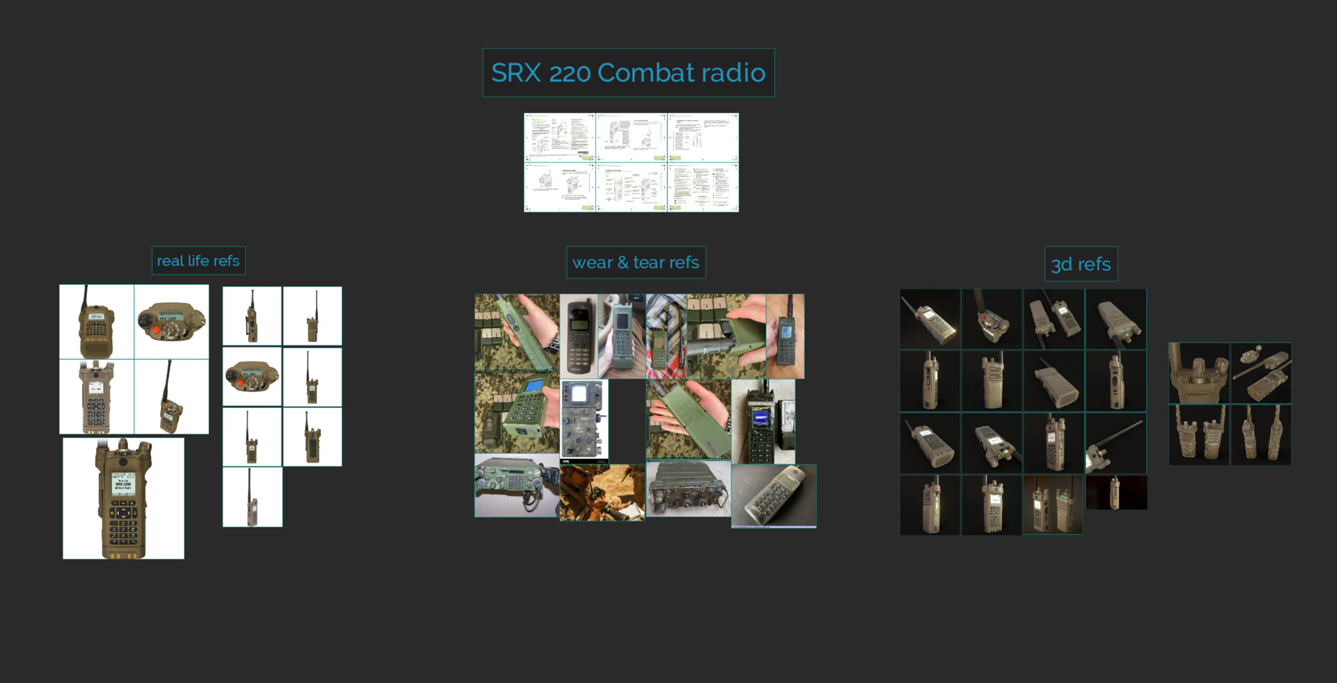 Julius Einstein - SRX-2200 Combat Radio.