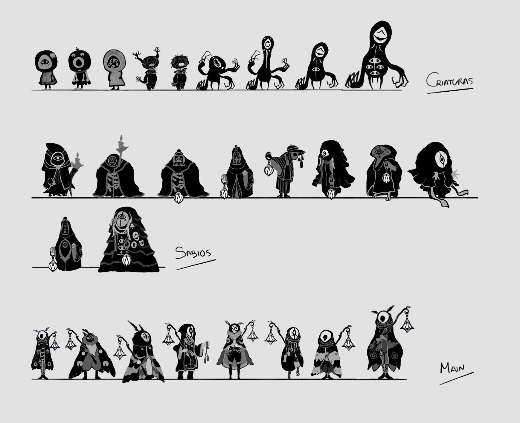 ArtStation - Some Character Thumbnails