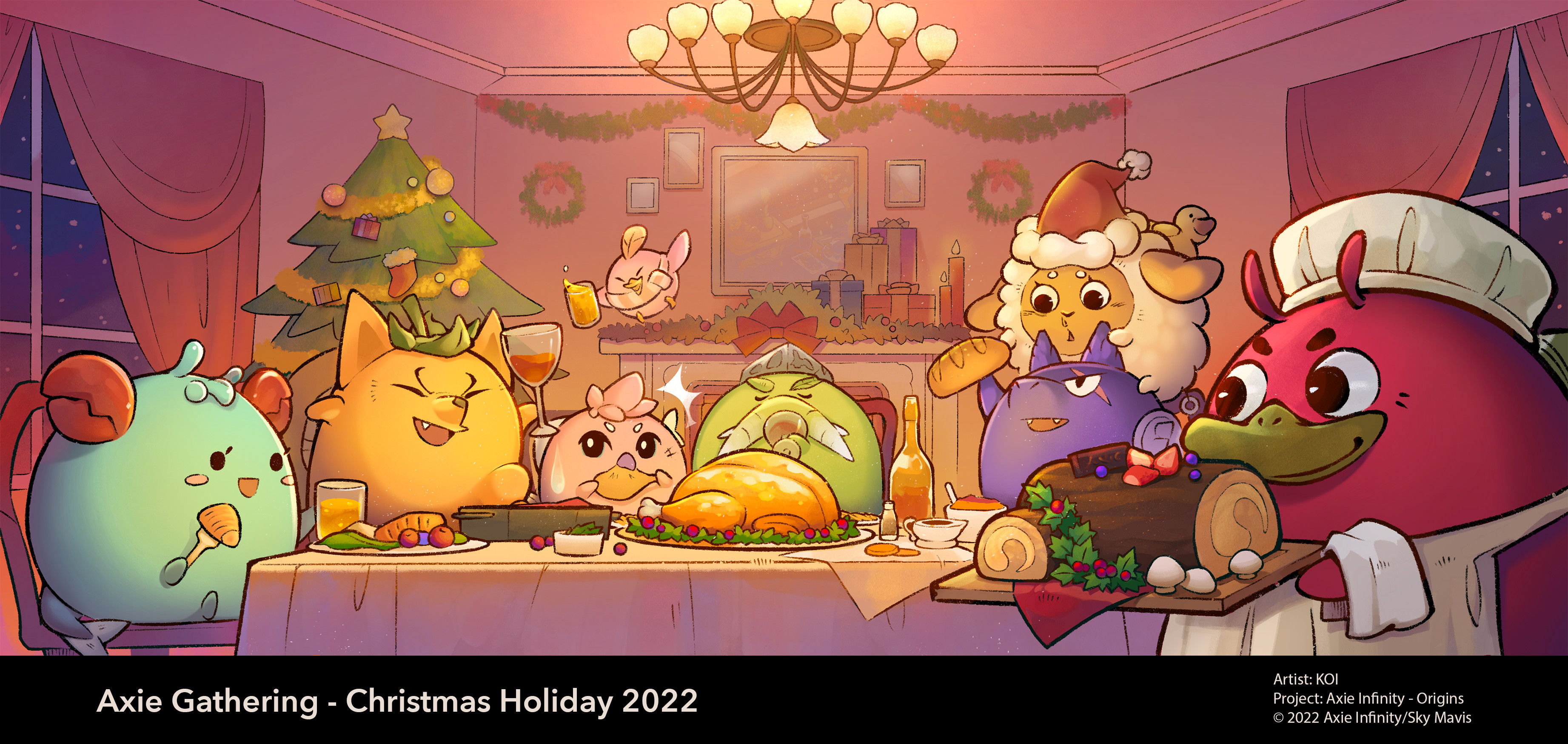 Sky Mavis - Axie Gathering - Christmas Holiday 2022