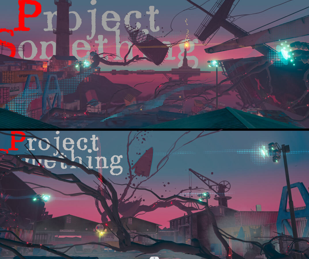 ArtStation - Old port pier_Alienation level