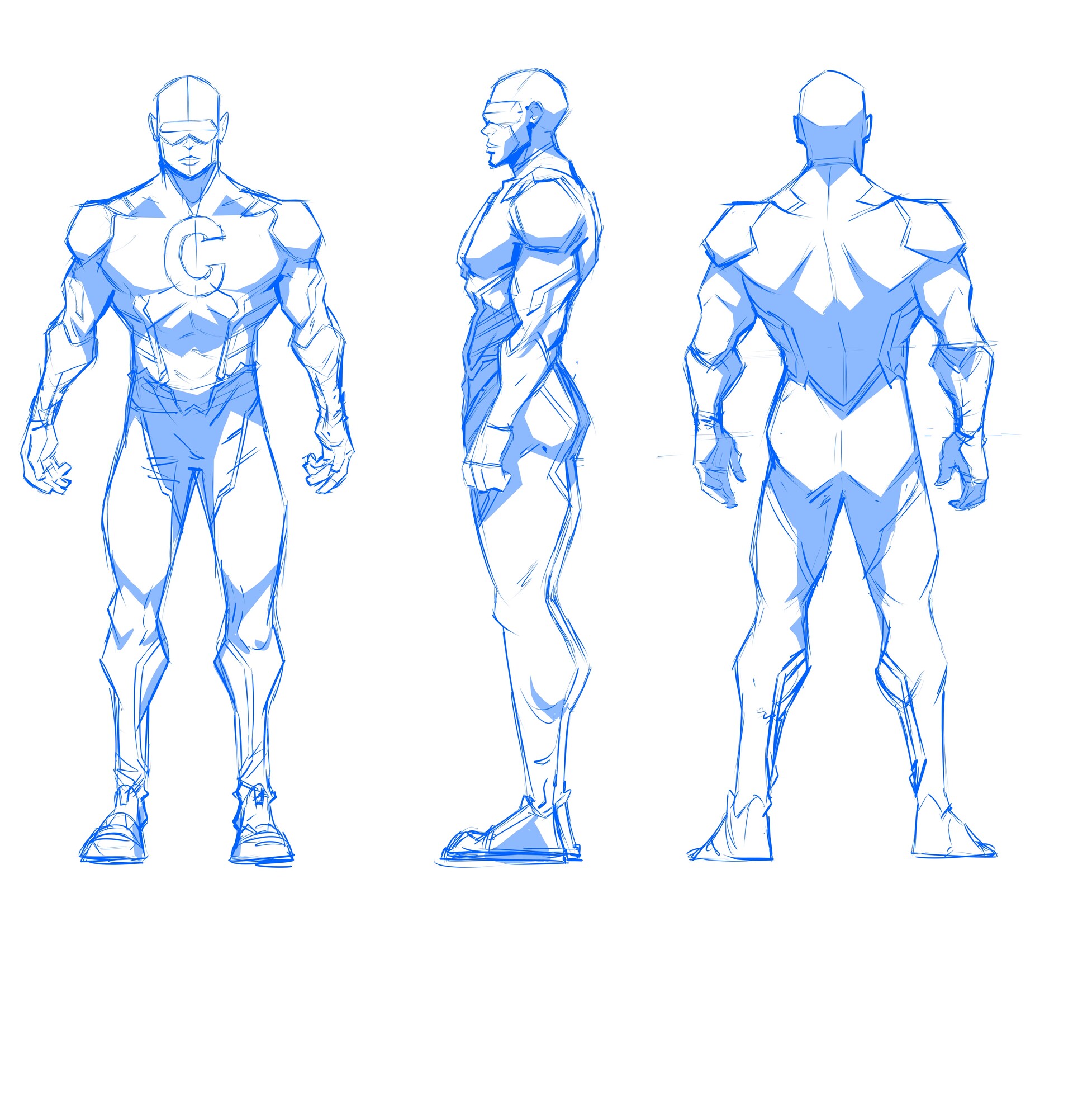 ArtStation - Coach Cali character design.