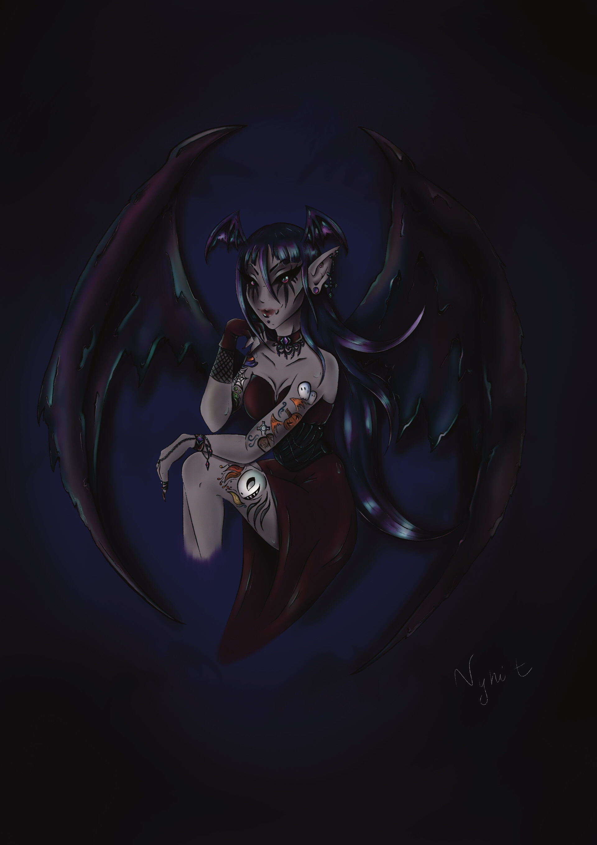 ArtStation - Lady Vampire