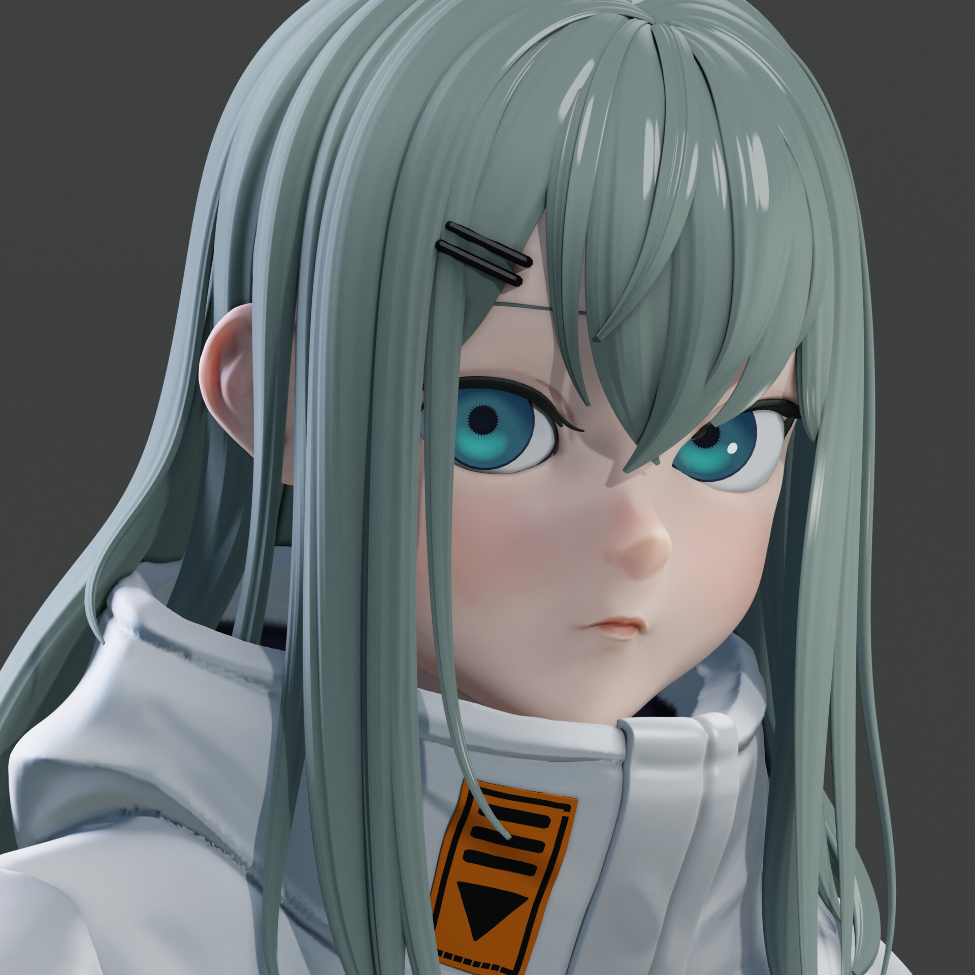 ArtStation - Anime Jacket Girl