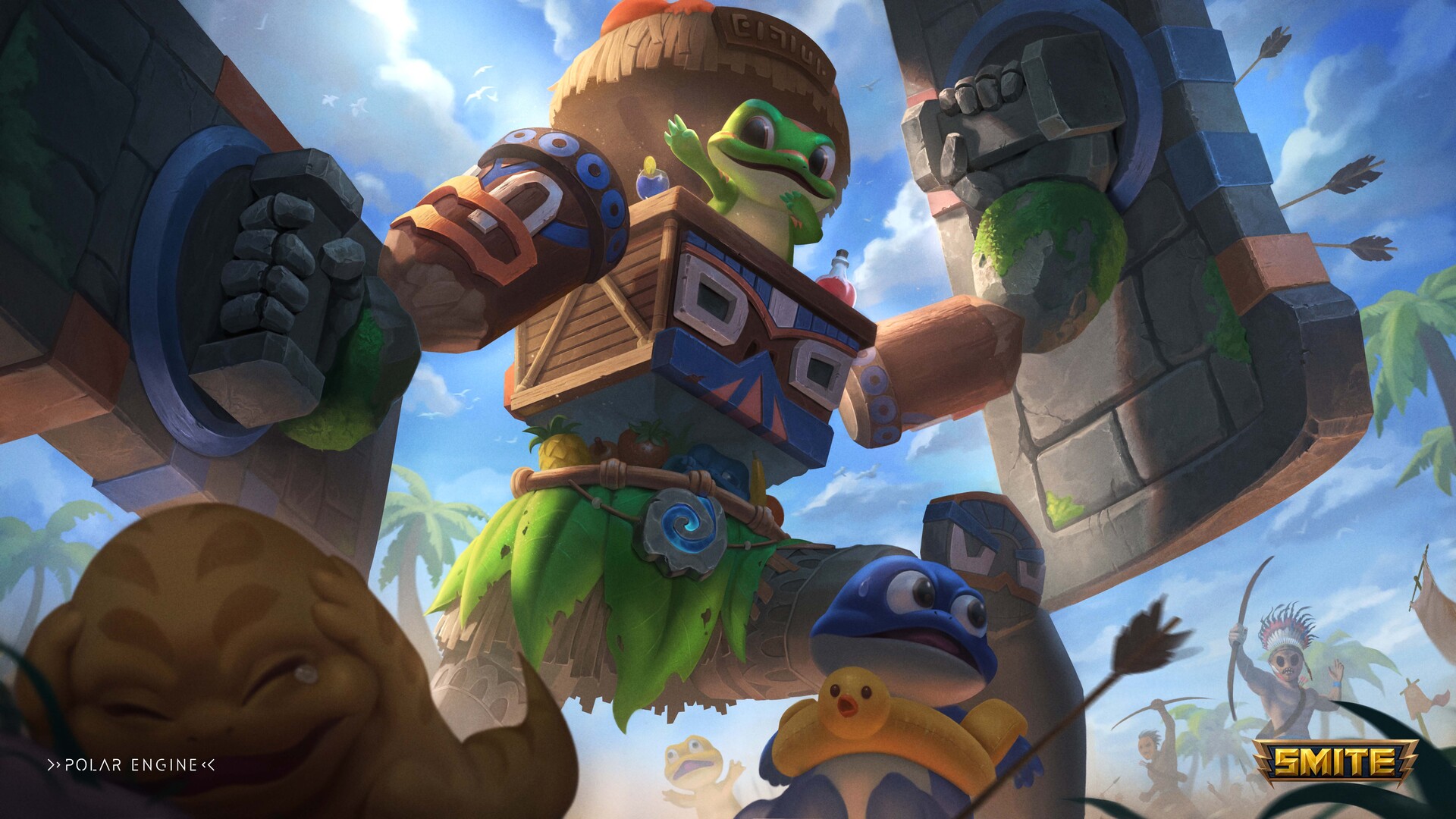 Polar Engine - Smite Game Splash Art Compilation Vol.06