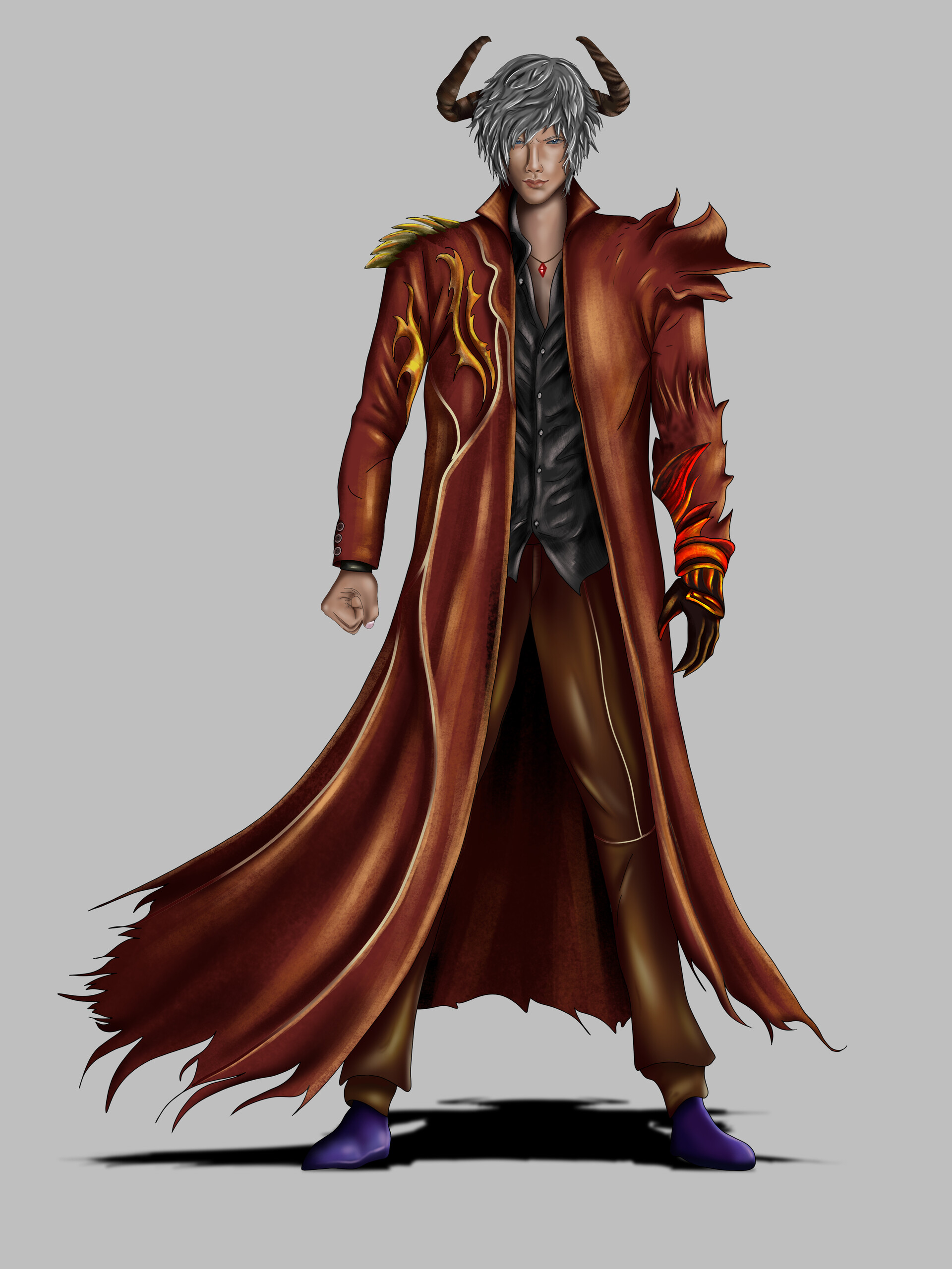 ArtStation - Dante's Character Design - Color Version