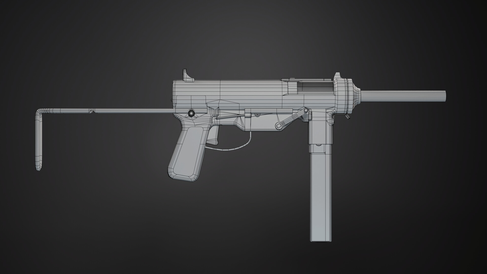 Onur Erdem - Grease Gun - M3A1 (Game Ready)