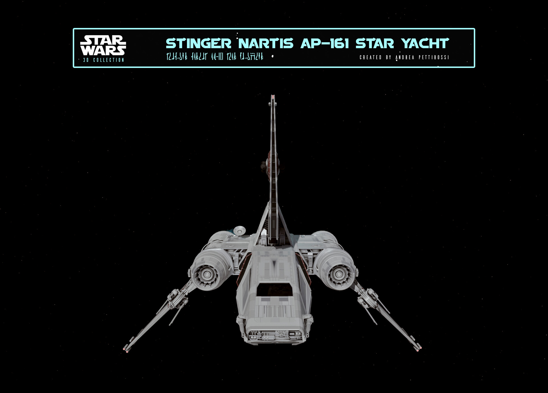 ArtStation - Star Wars Collection. Imperial Star Shuttle Class λ 3D model