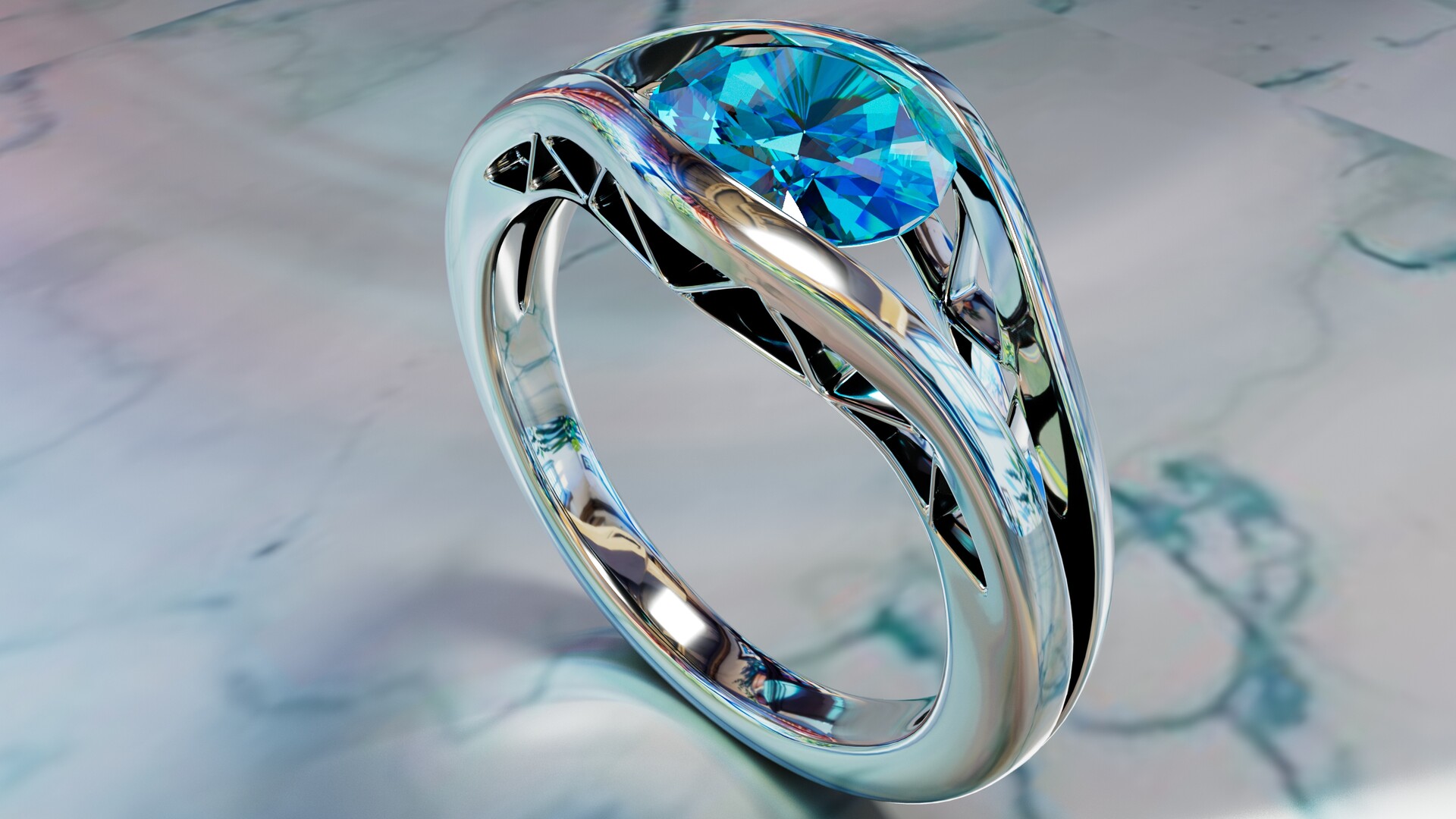 ArtStation - Diamond Ring