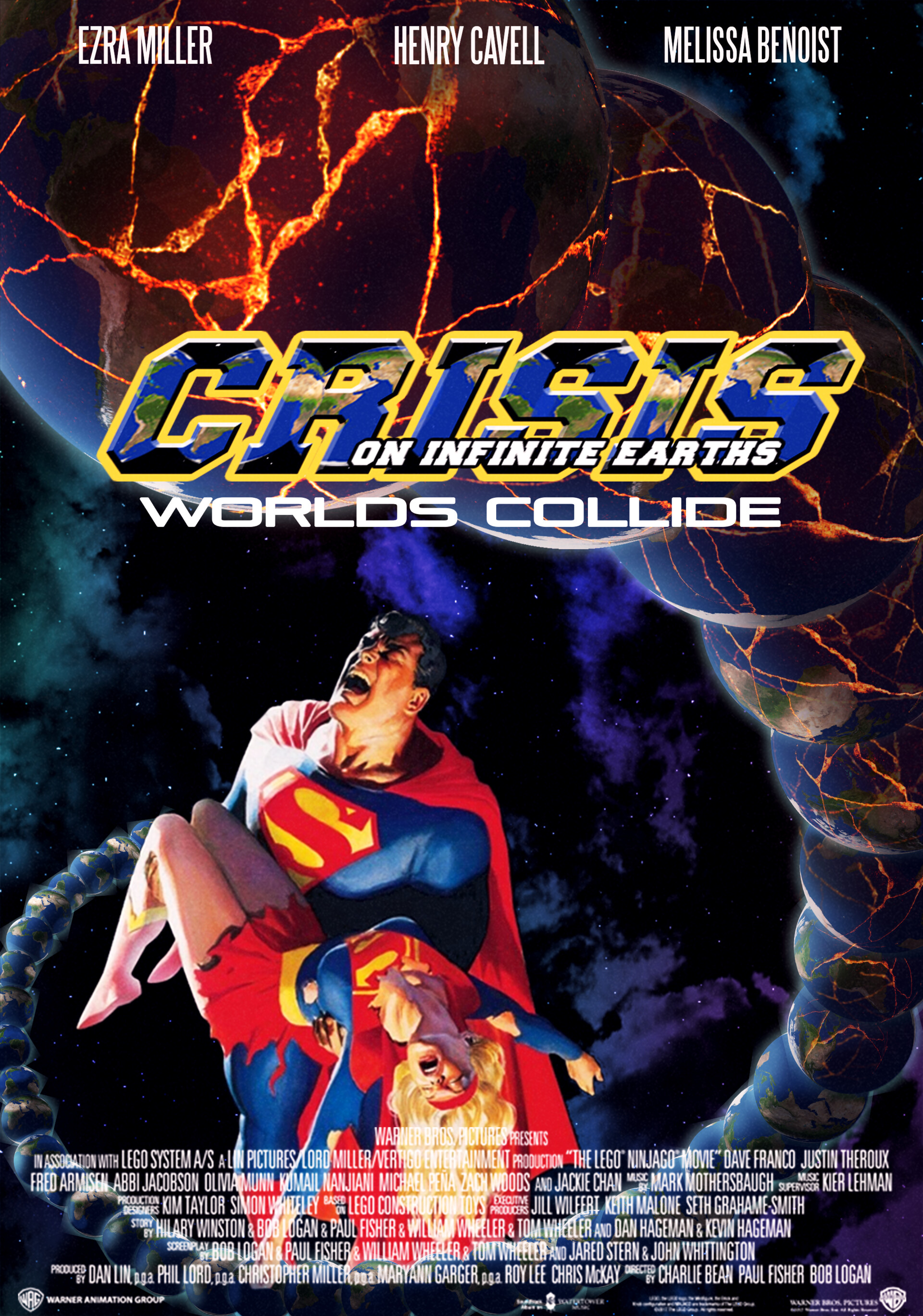 ArtStation - Movie Poster - Projet fil rouge DC poster