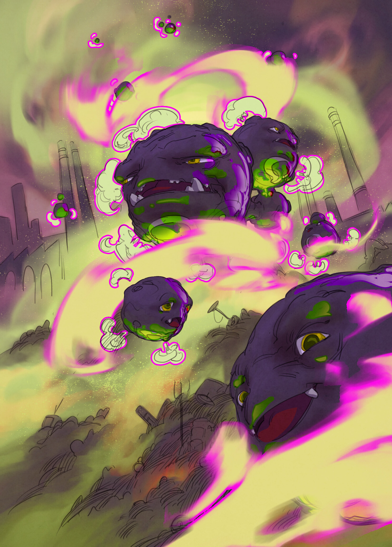 ArtStation - Weezing