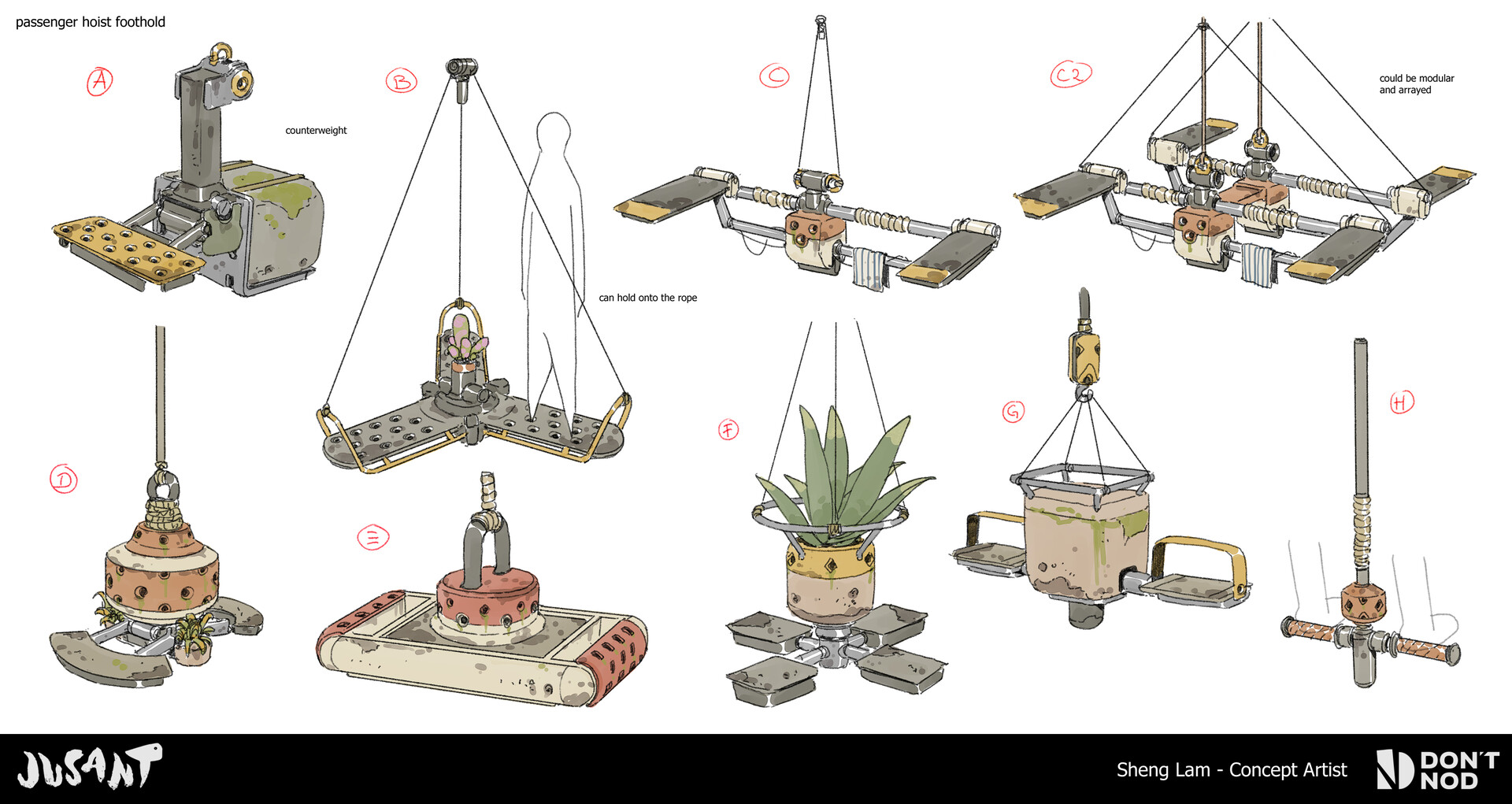 Sheng Lam - Jusant art drop