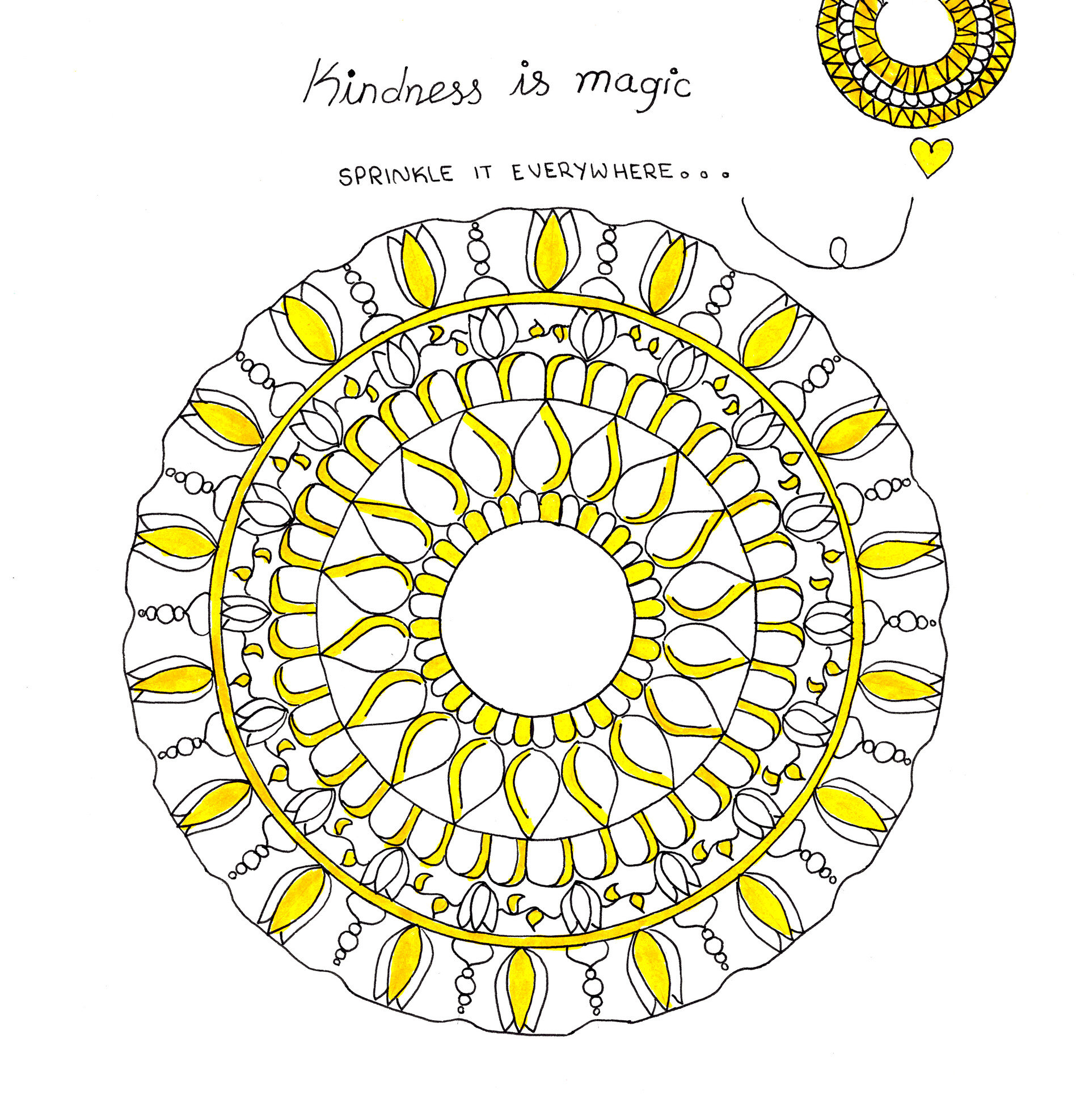 ArtStation - Kindness | Mandala