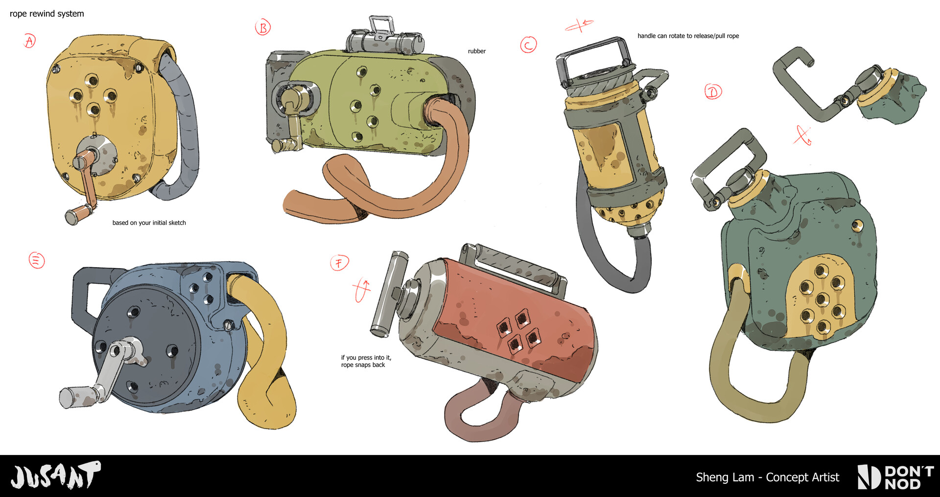 Sheng Lam - Jusant art drop