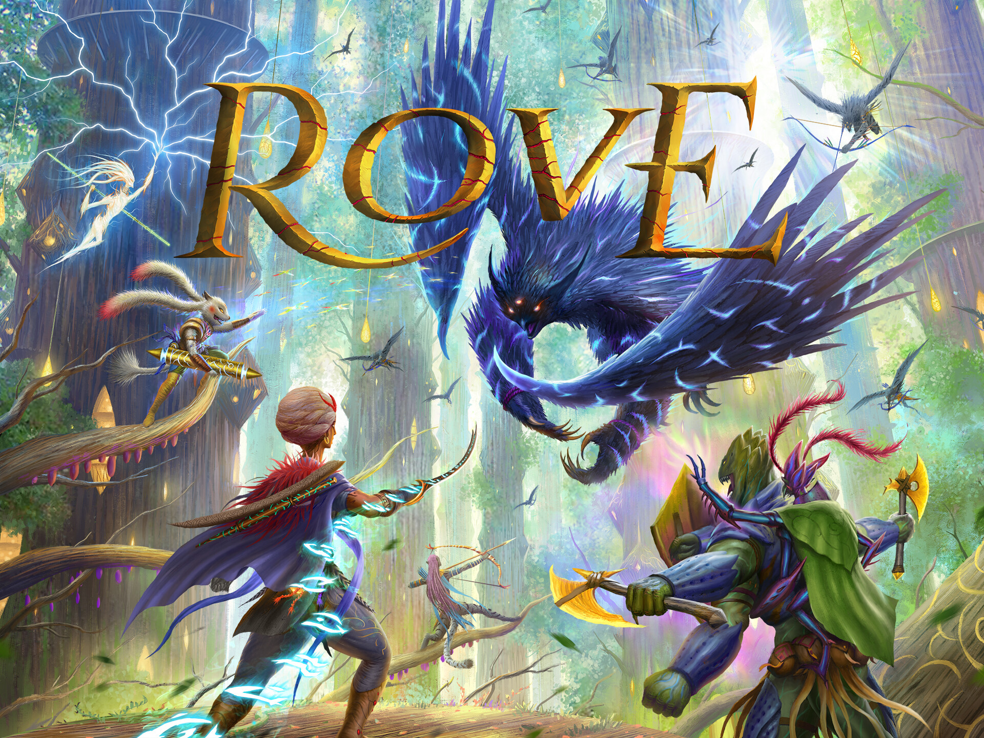 ArtStation - Rove cover art 2