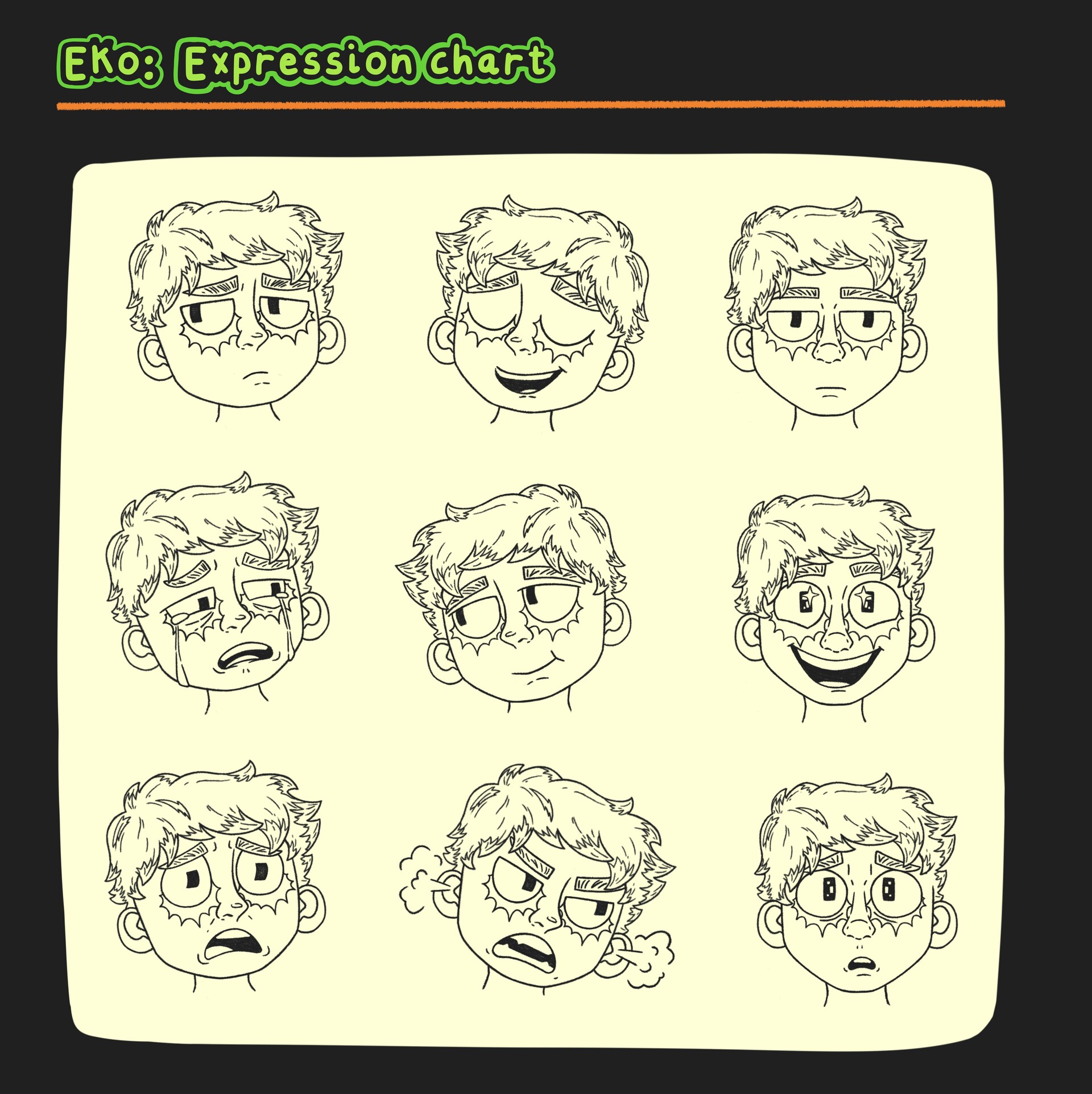 Eneko - Character concept art - Eko