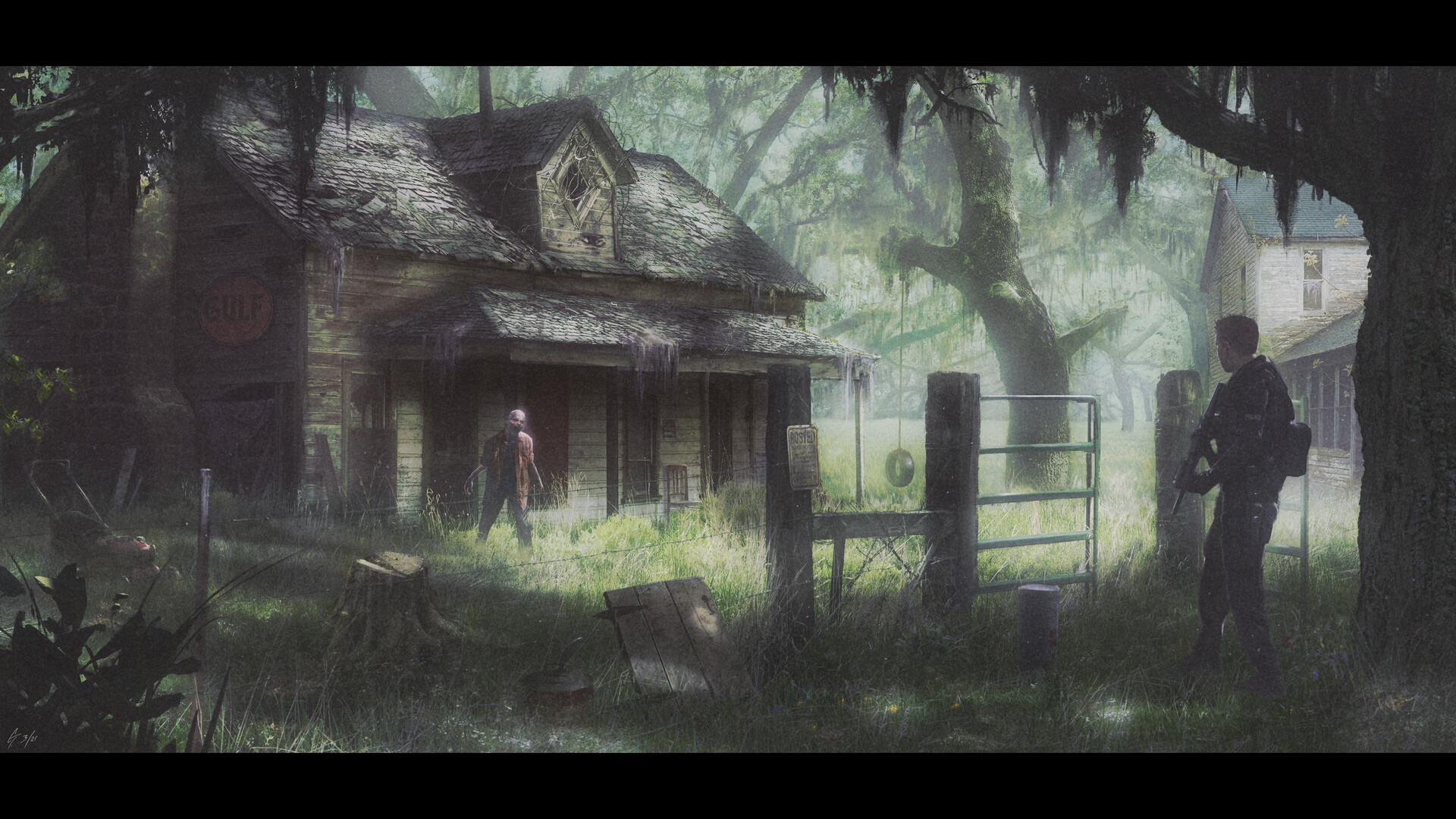 ArtStation - Post-Apocalyptic House