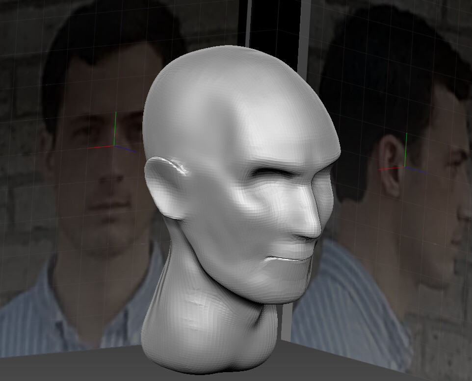 Daniel Hines - Human Face Modeling