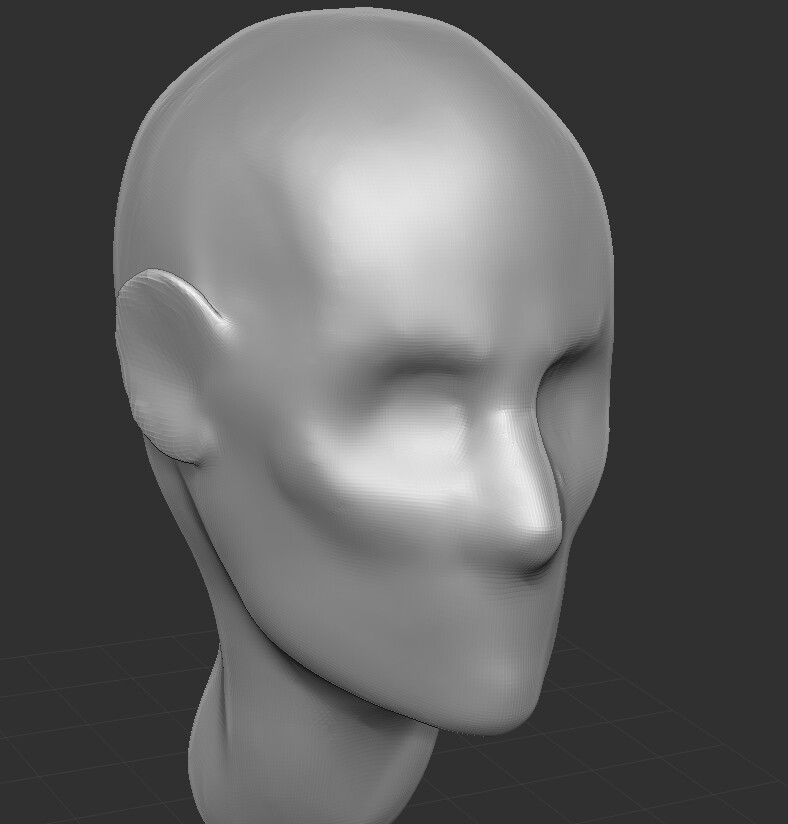 Daniel Hines - Human Face Modeling