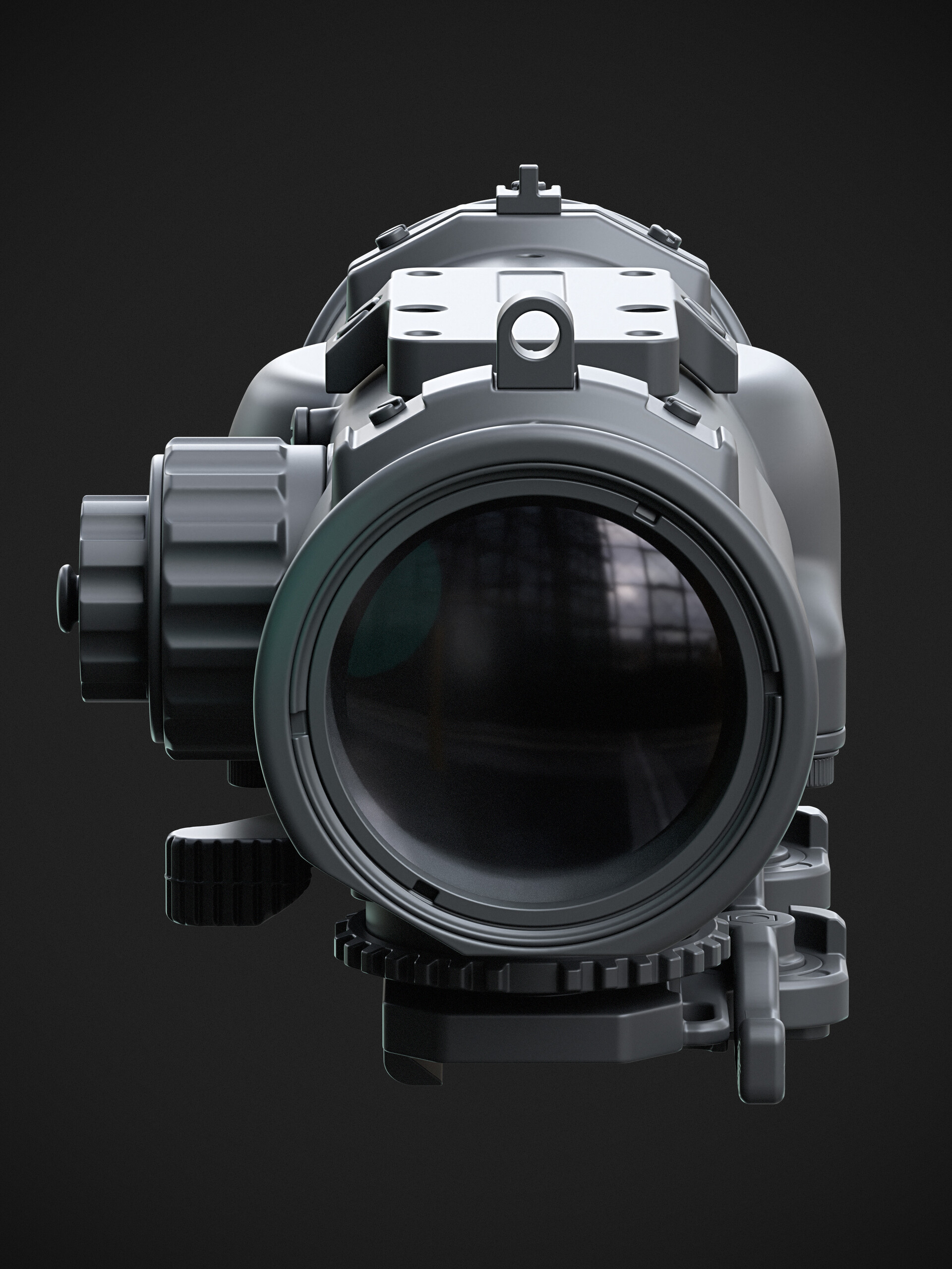 David Oroian - ELCAN Specter Dual Role Optic 1x/4x - Highpoly