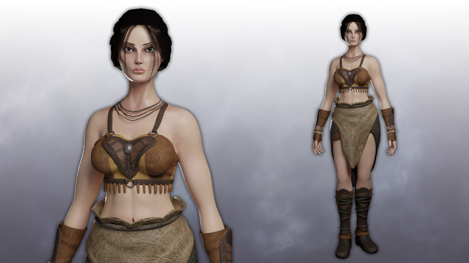 Alejandro Esparza - Female Knight - Modular