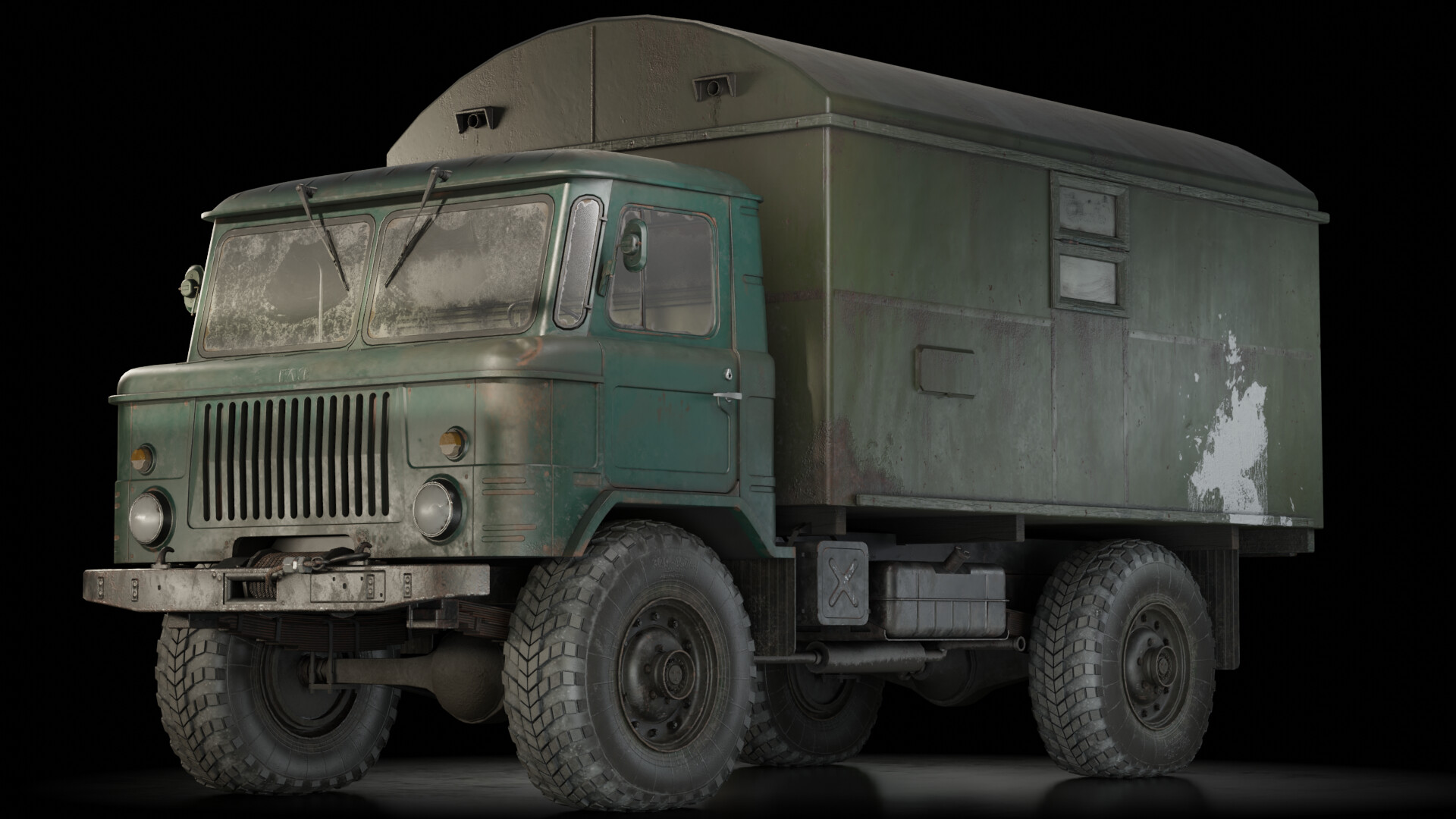 ArtStation - GAZ 66