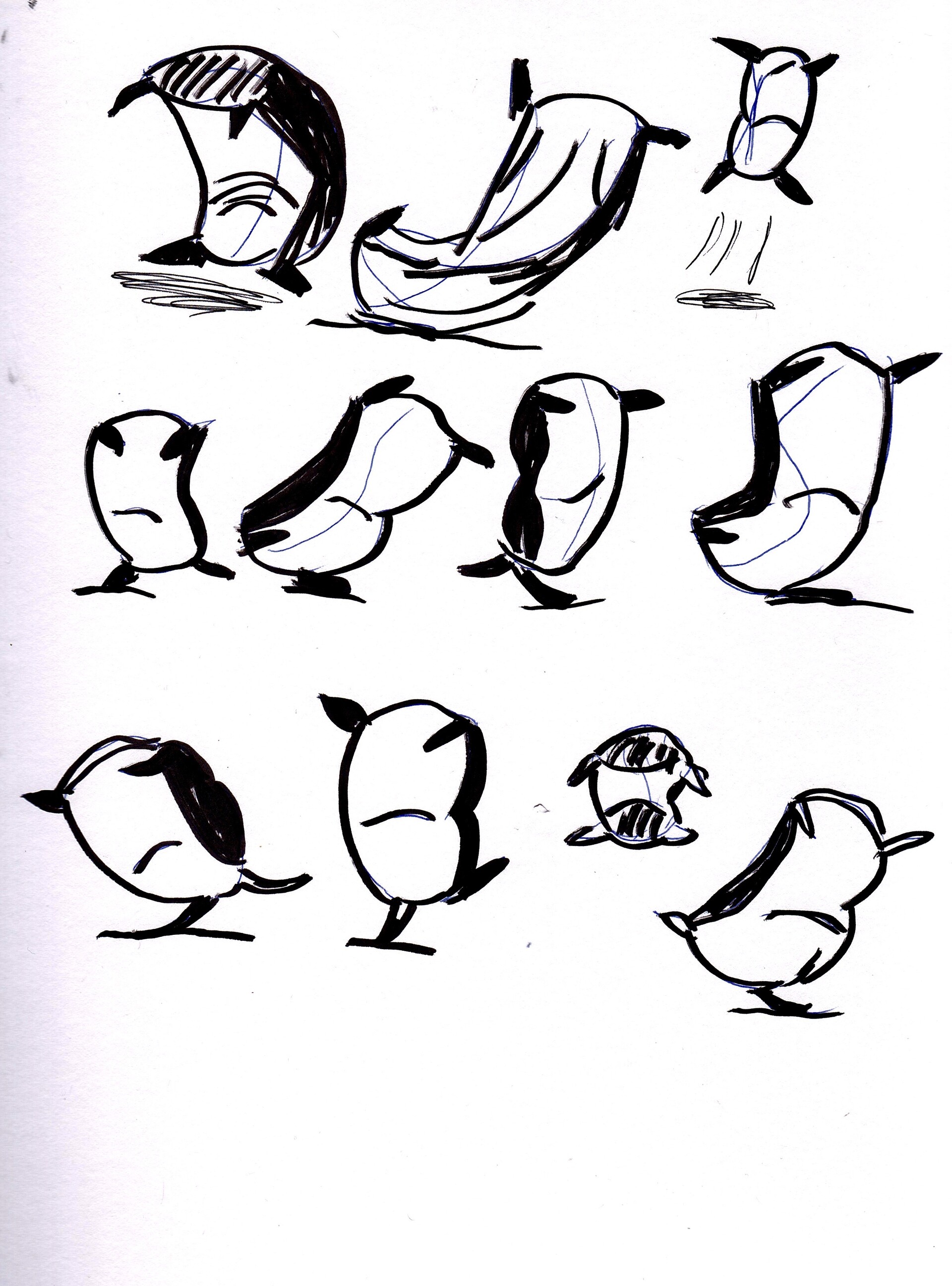 ArtStation - “flour sack” character design and animation practice