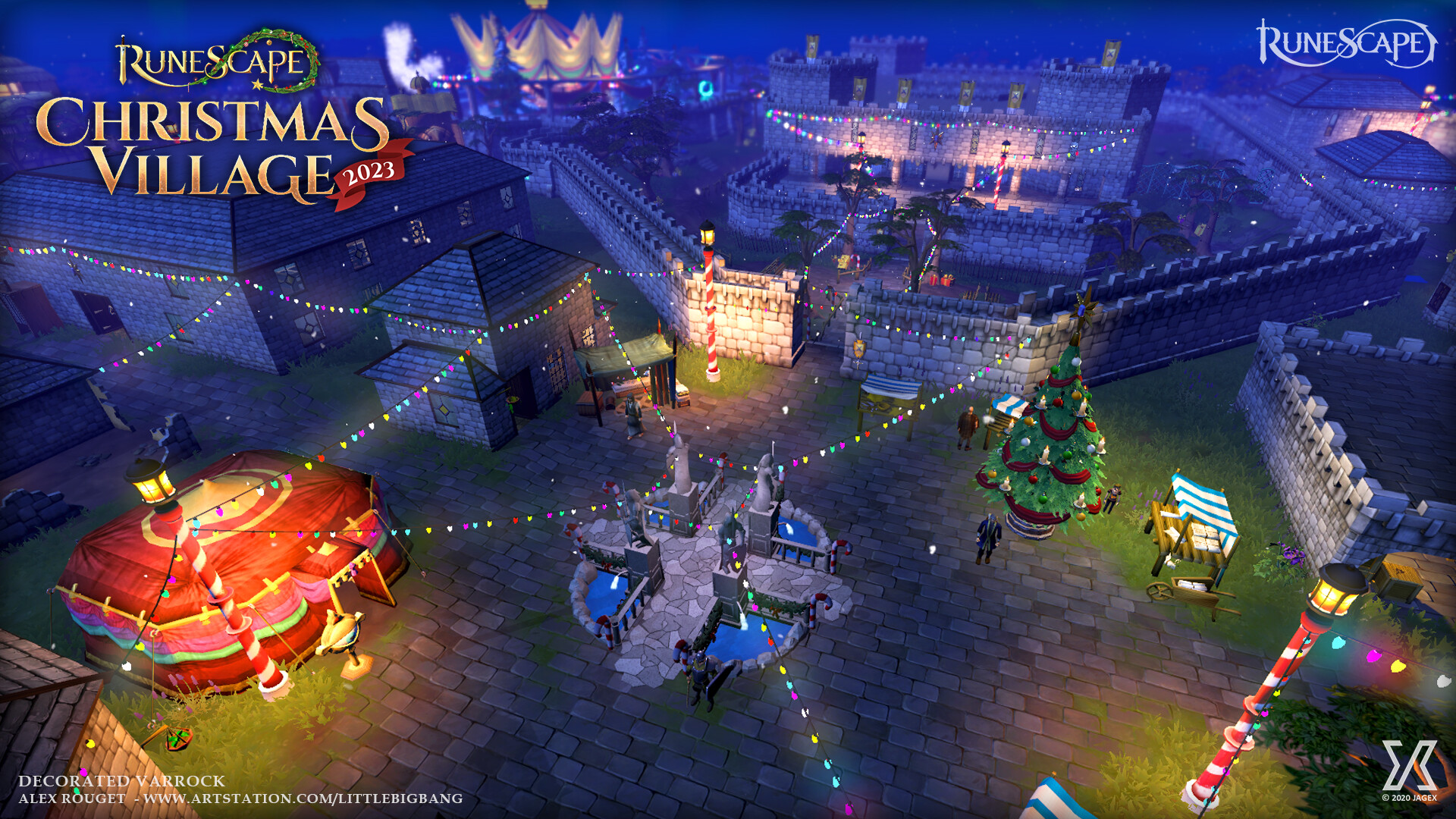 Alex Rouget - Runescape - Christmas Village 2023